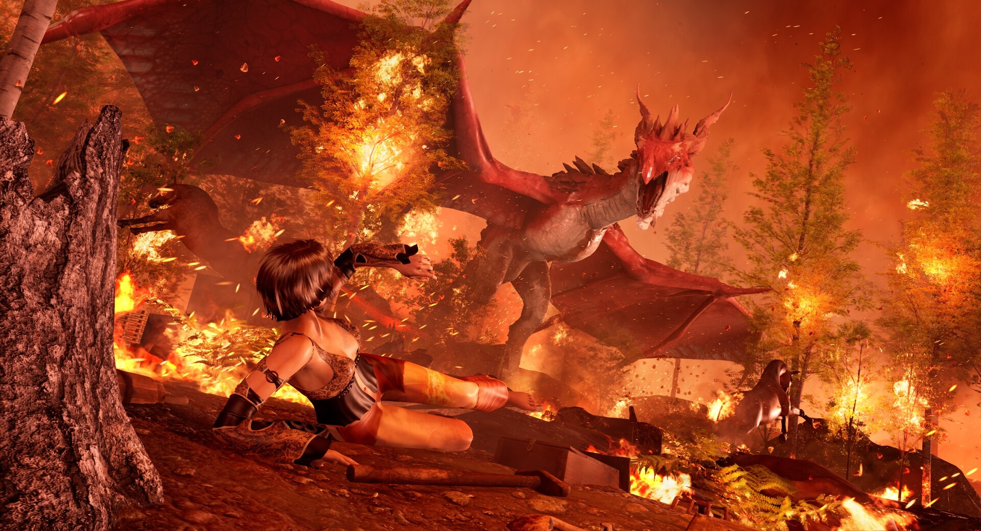 ArtStation - Fire dragon