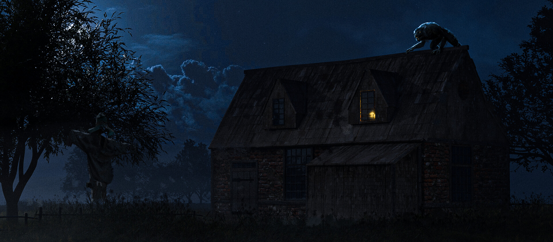 ArtStation - Haunted night