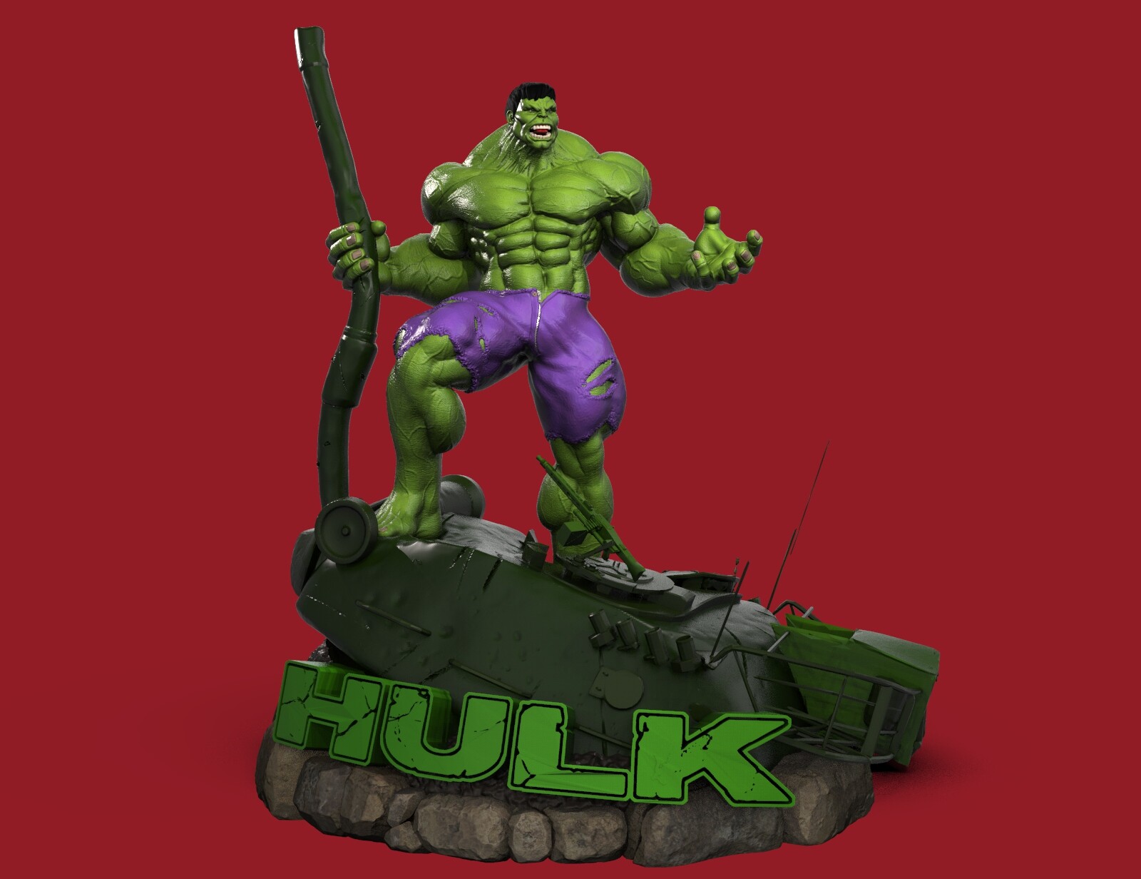 ArtStation - Hulk!