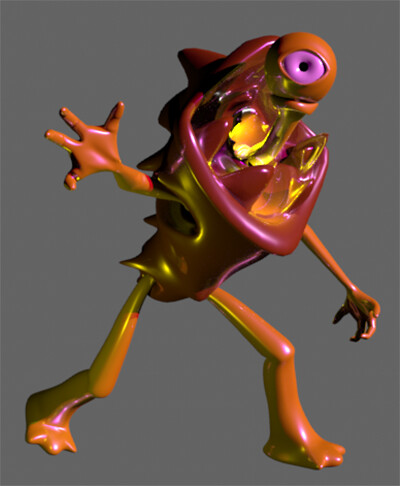 ArtStation - Shell Alien