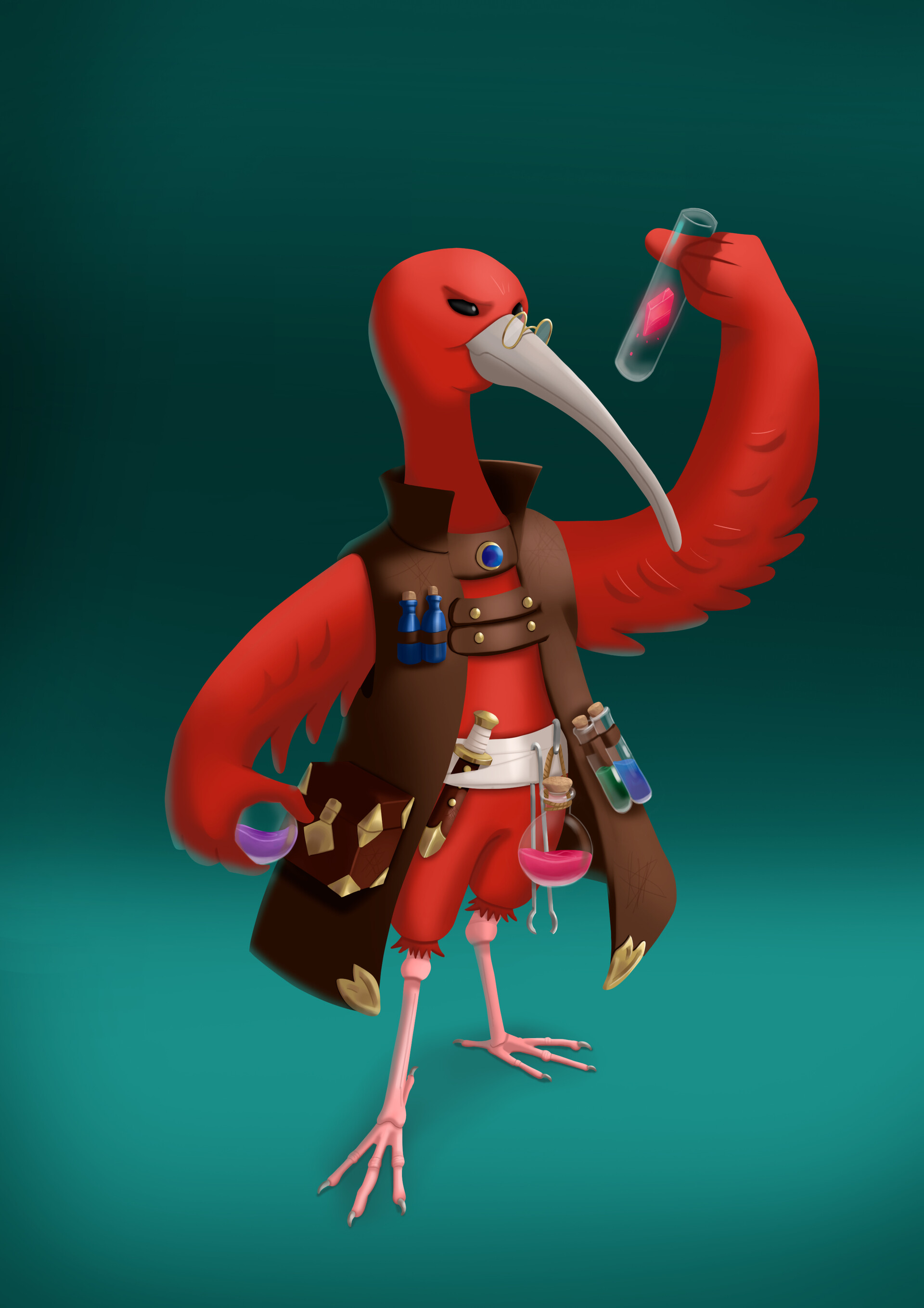 ArtStation - RPG Character The Alchemist