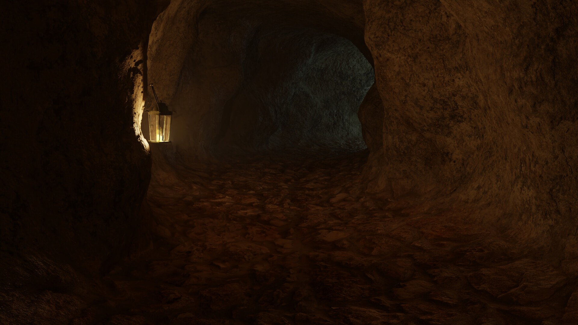 ArtStation - Stone cave