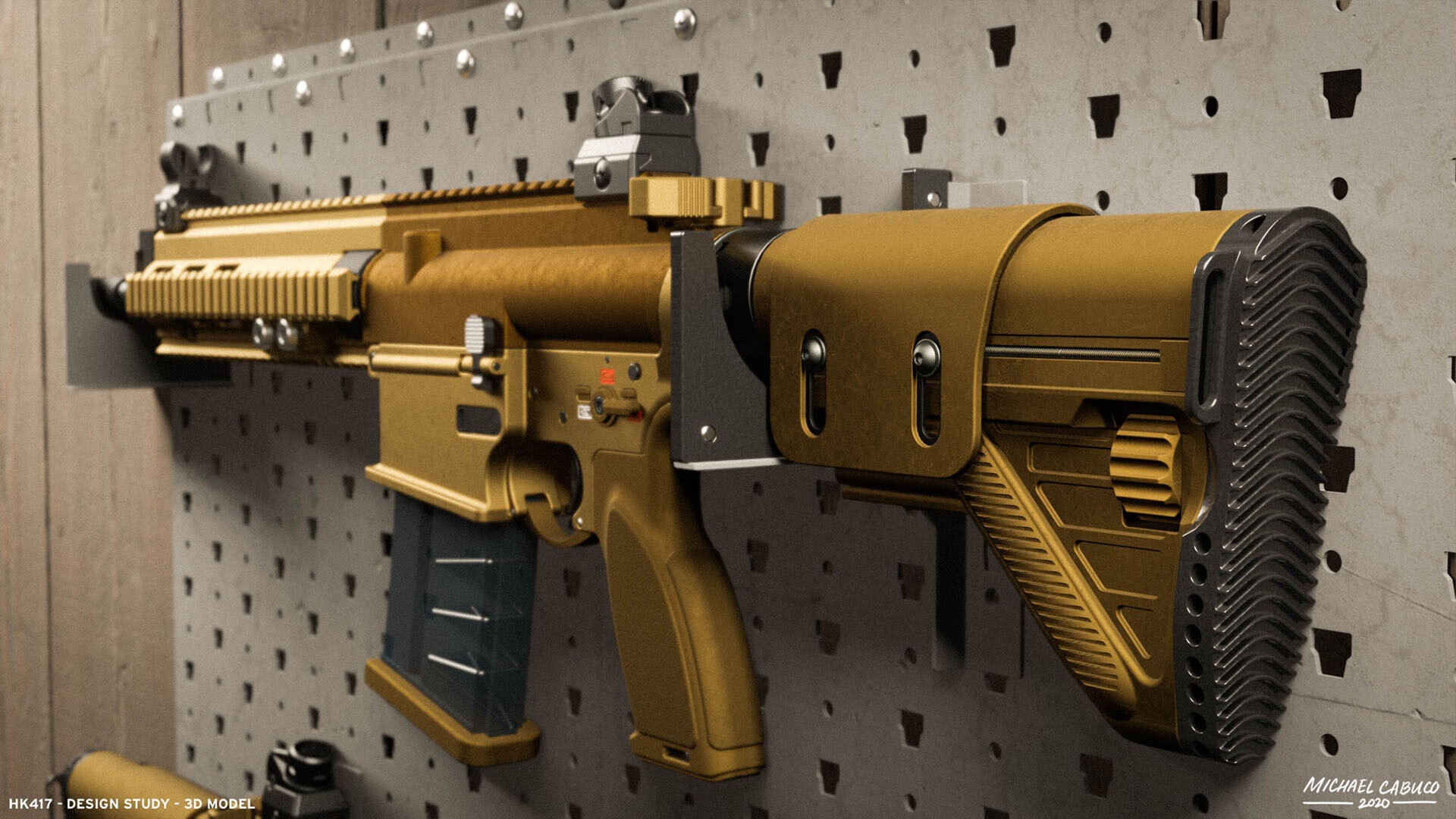 Michael Cabuco - HK 417 CAD Design Study