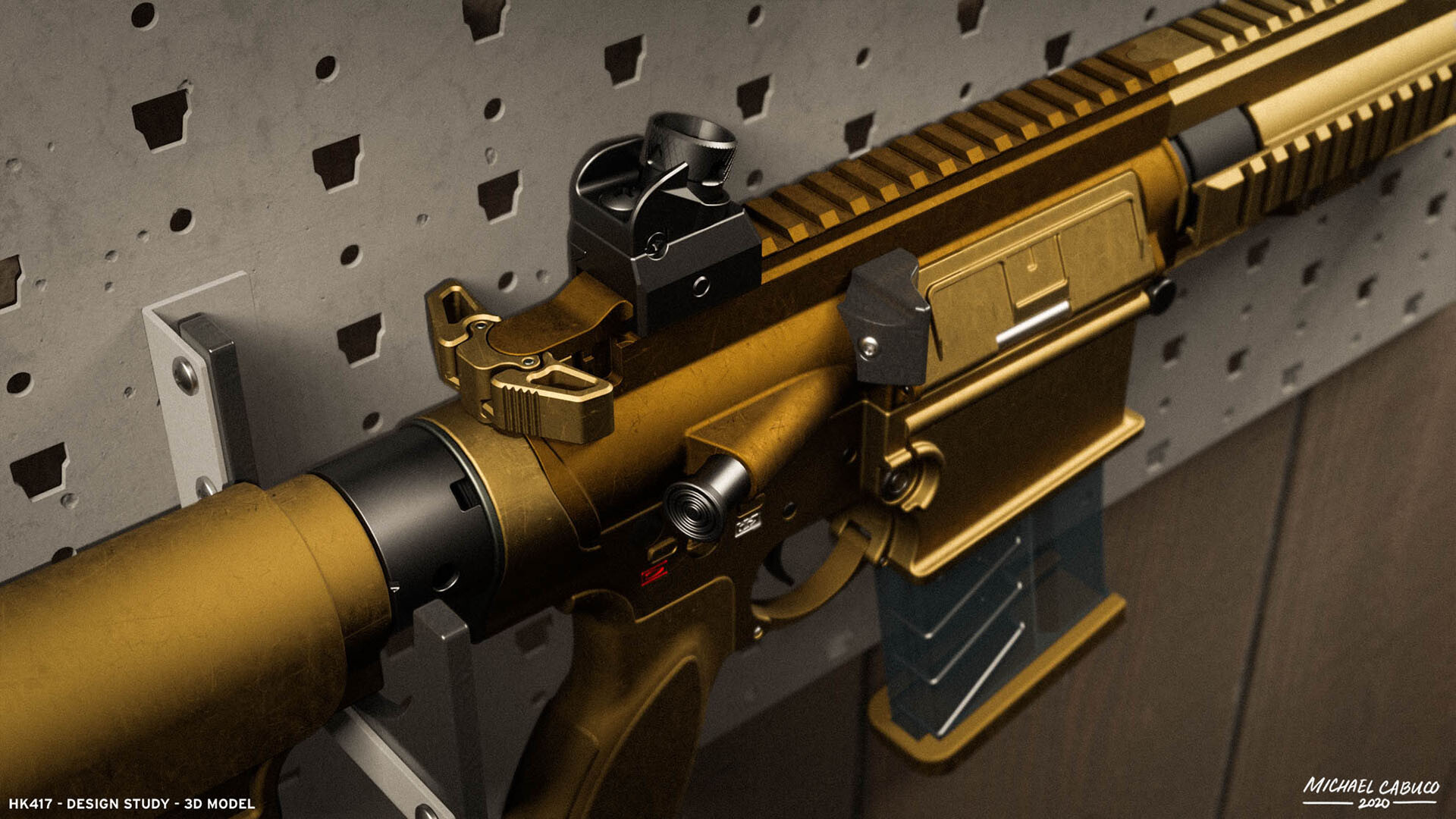 Michael Cabuco - HK 417 CAD Design Study