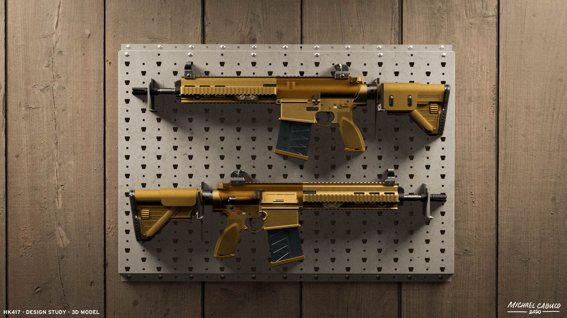 Michael Cabuco - HK 417 CAD Design Study