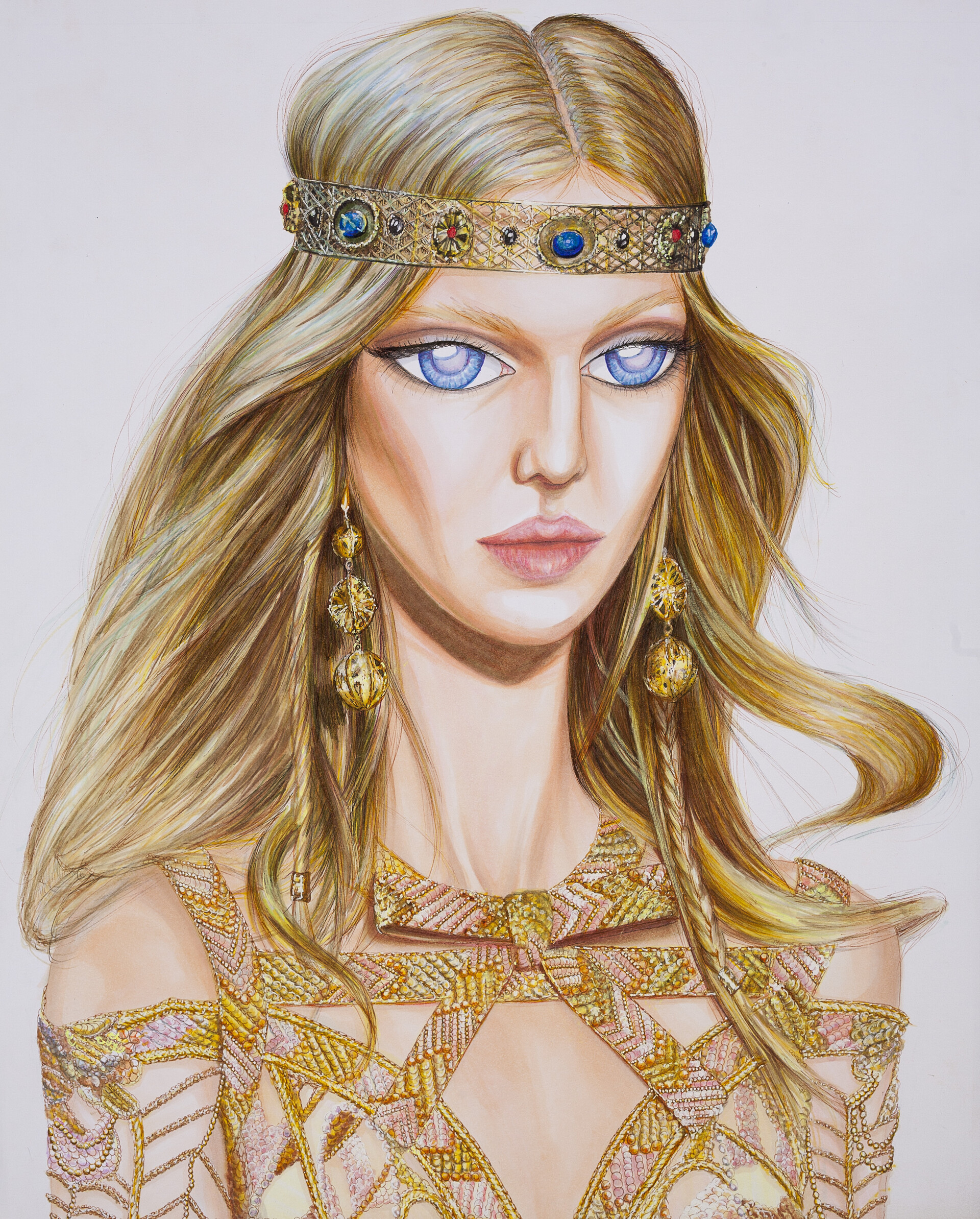 ArtStation - Elie Saab Fall 2017 Haute Couture - Jess PW