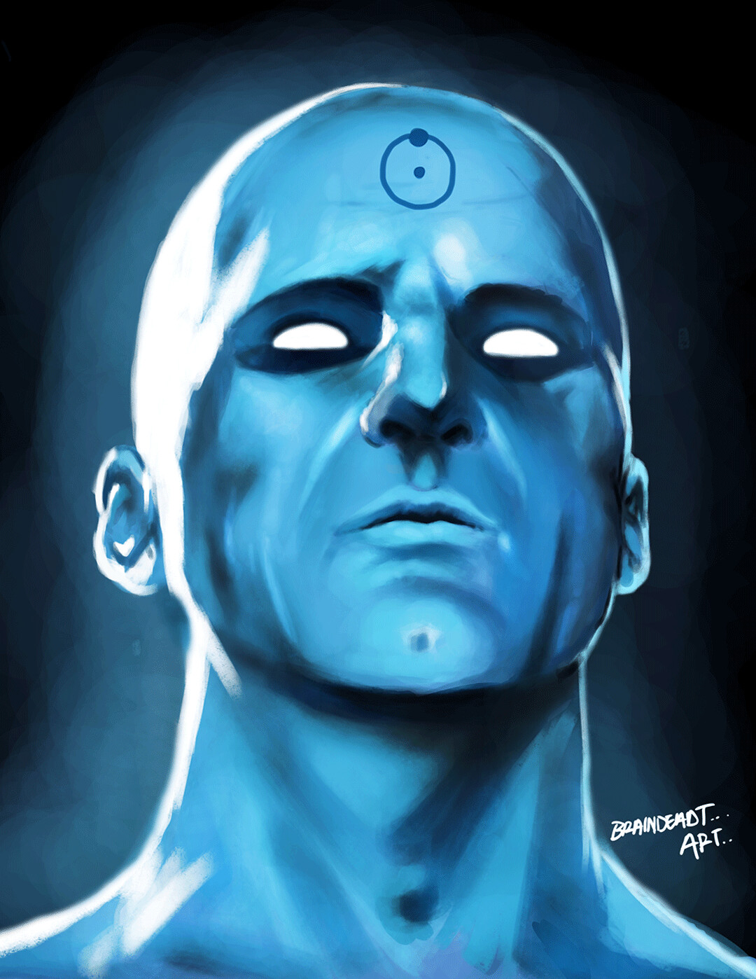 ArtStation - Doctor Manhattan fan art