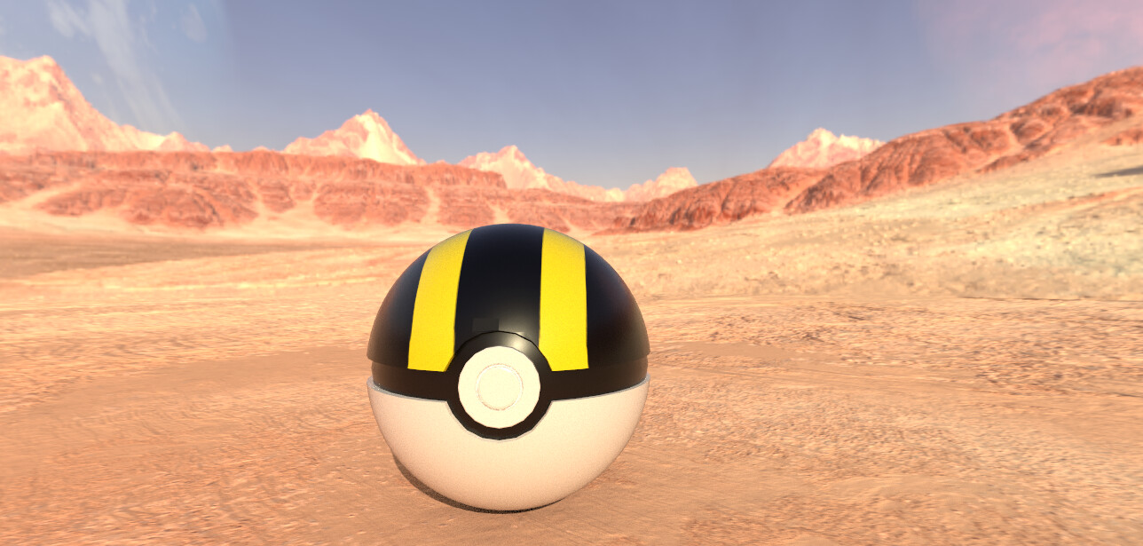 ArtStation - ultra ball (pokemon)