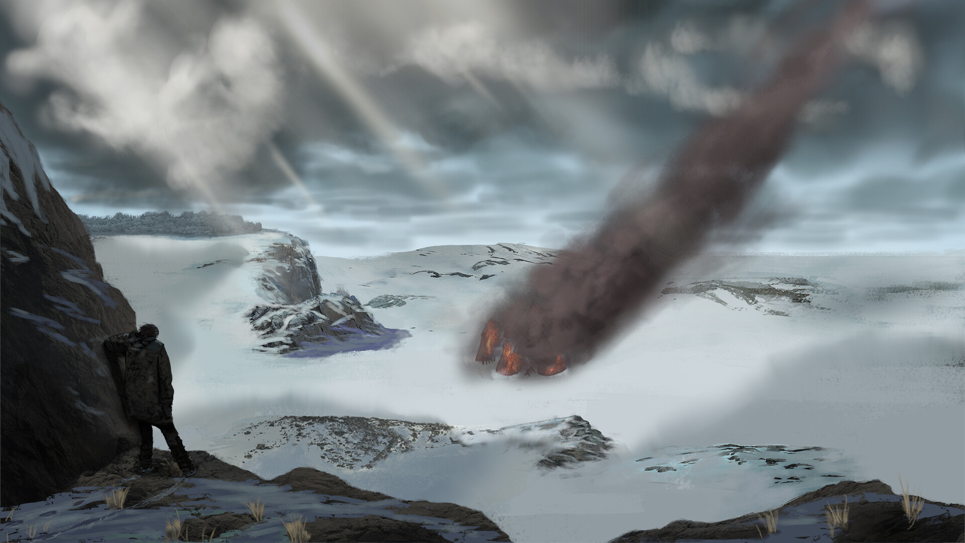 ArtStation - Snow and Fire