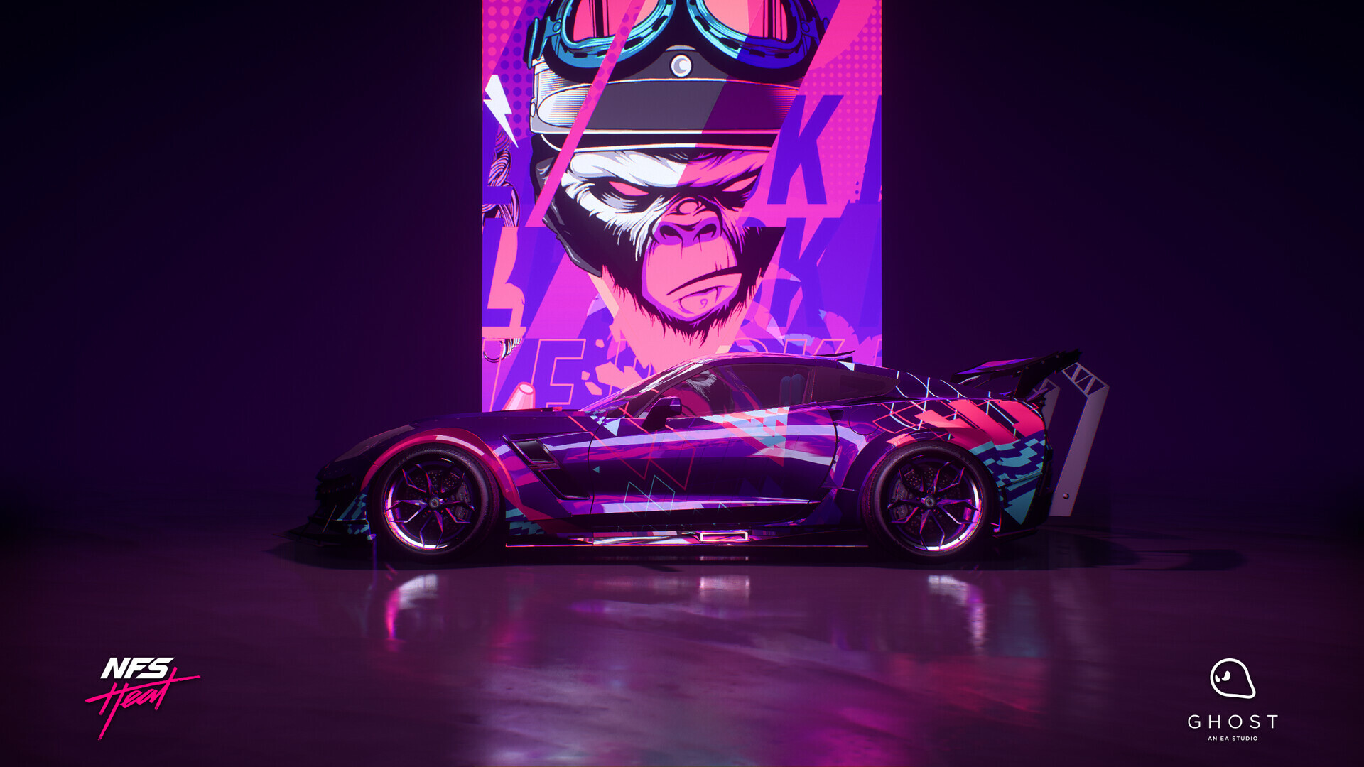 Criterion Games - Need For Speed Heat : Pause Menu Lighting