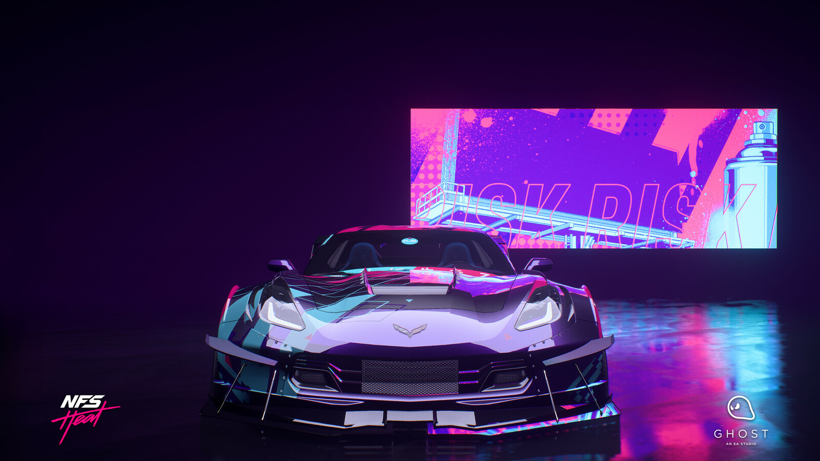 Criterion Games - Need For Speed Heat : Pause Menu Lighting