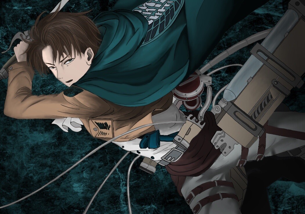 ArtStation - Levi Ackerman Fan Art