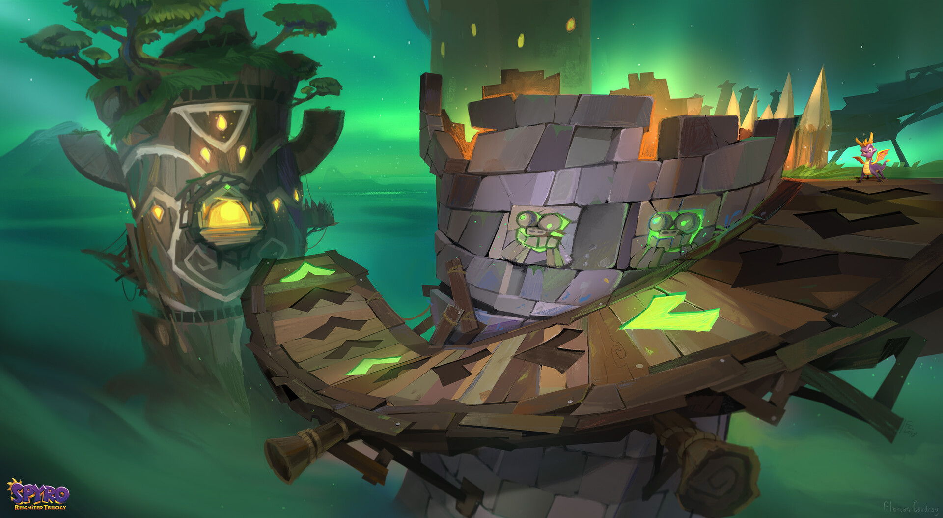 Florian Coudray Portfolio - Spyro Reignited Trilogy - Beastmakers World