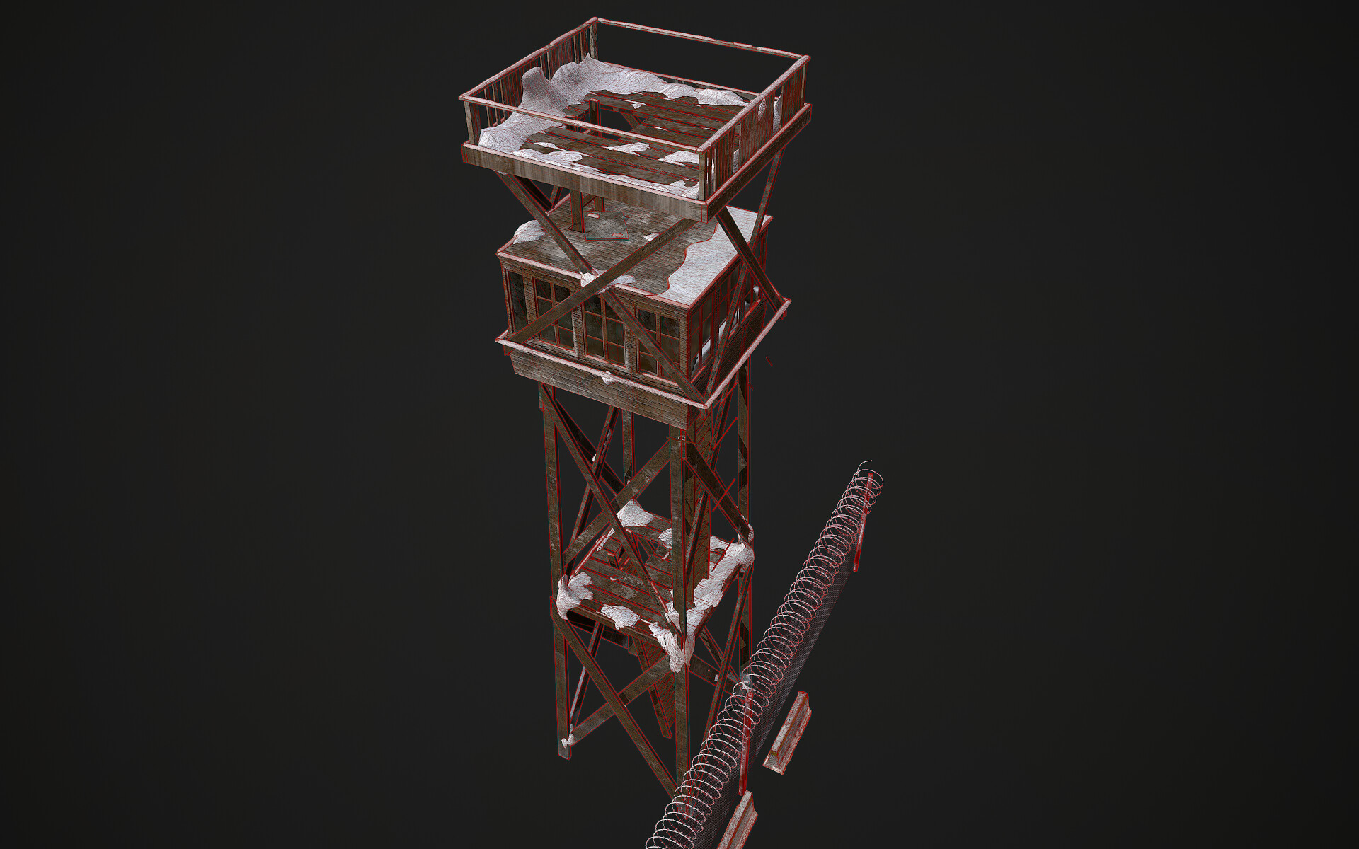 Olivier Rostal - Post-apocalyptic Watchtower