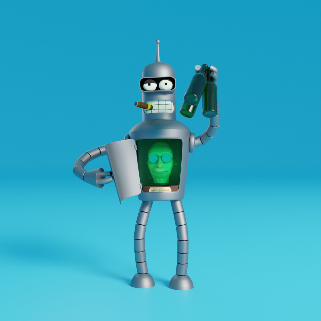 ArtStation - Bender Fanart