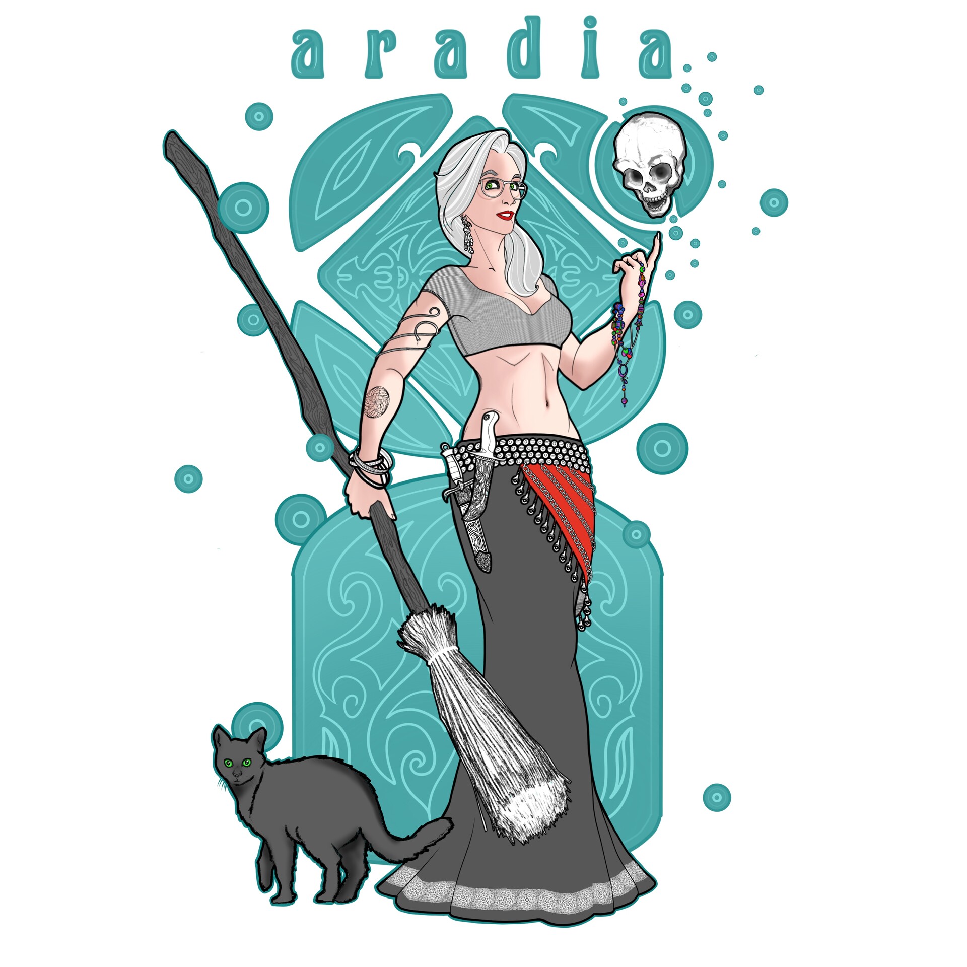 ArtStation - Aradia-Queen of Witches
