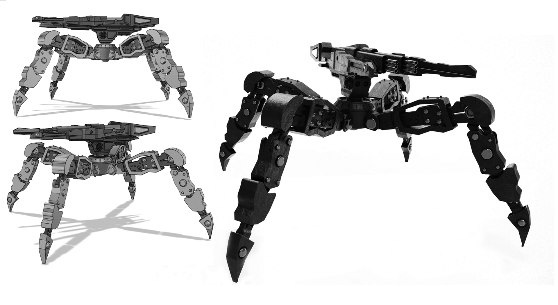 ArtStation - hyper spider "nechrist"