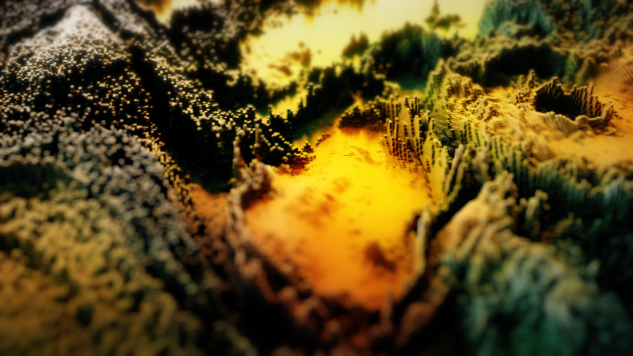 Abhinendra Chauhan - Houdini Abstract Cubes Part01