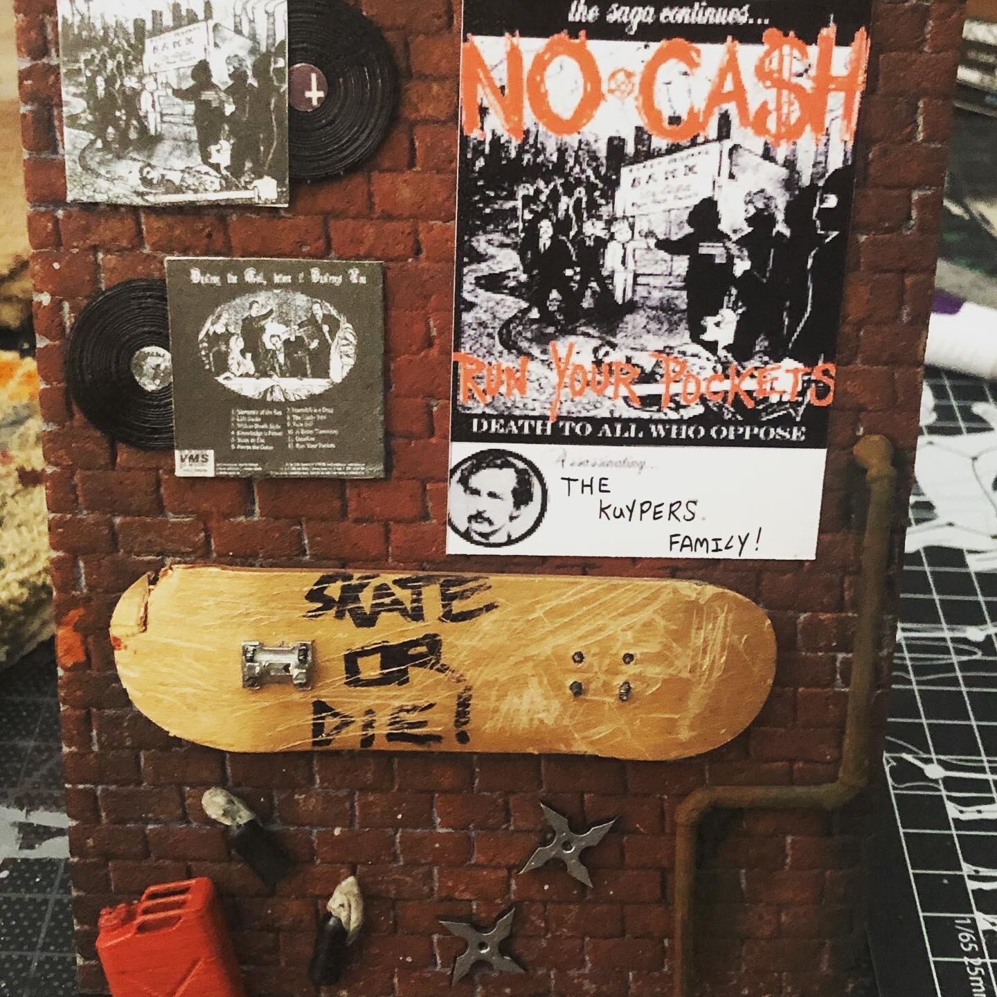 Michael Flores - “Commemoration shadow box”