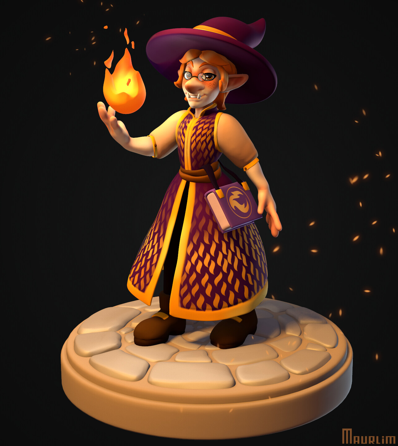 ArtStation - Fire mage