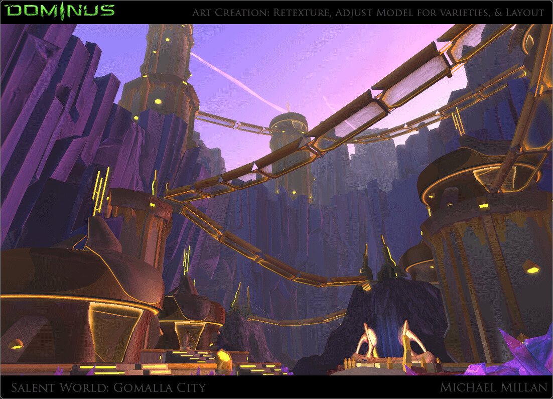 ArtStation - Dominus | Gomalla City