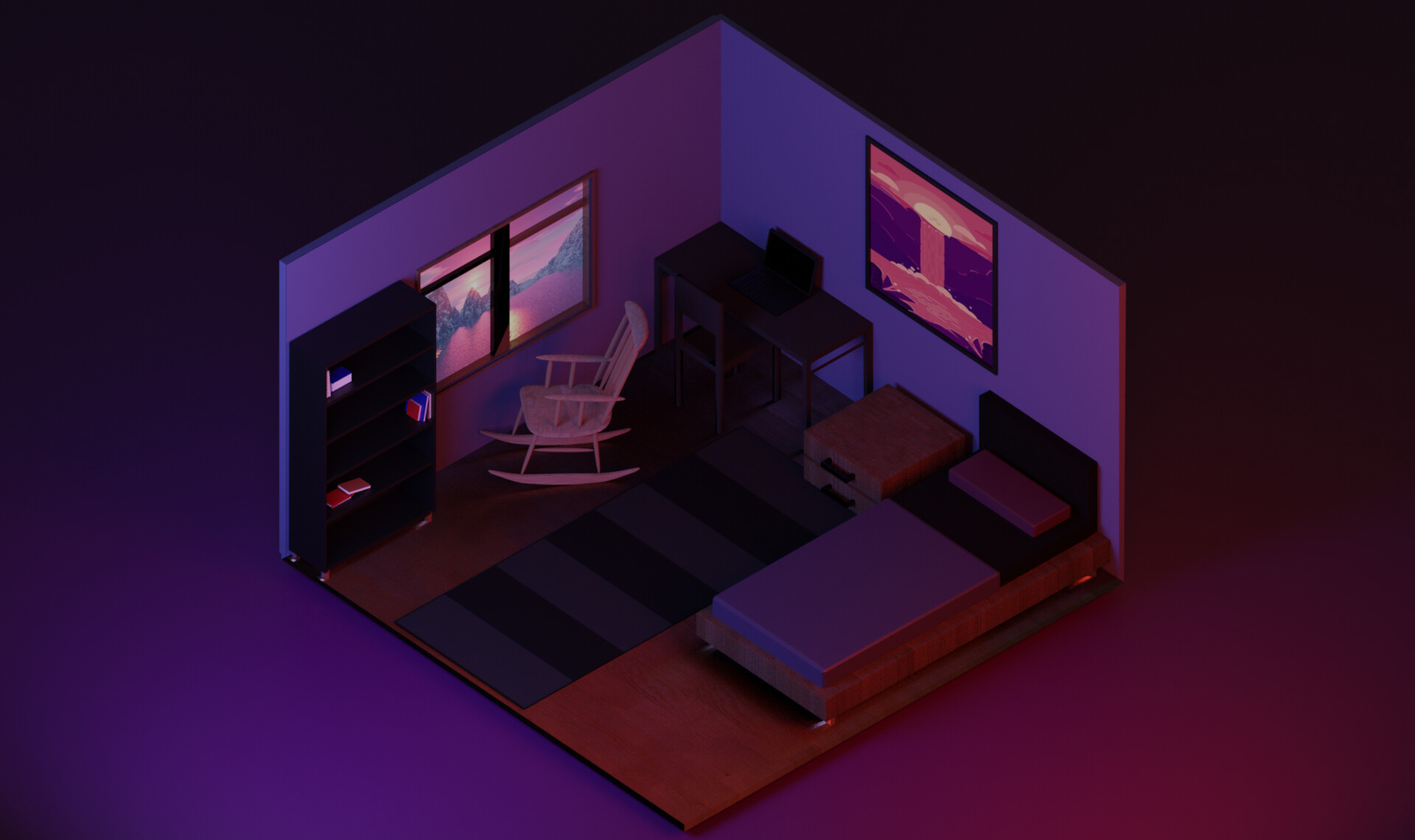 ArtStation - Dark Room