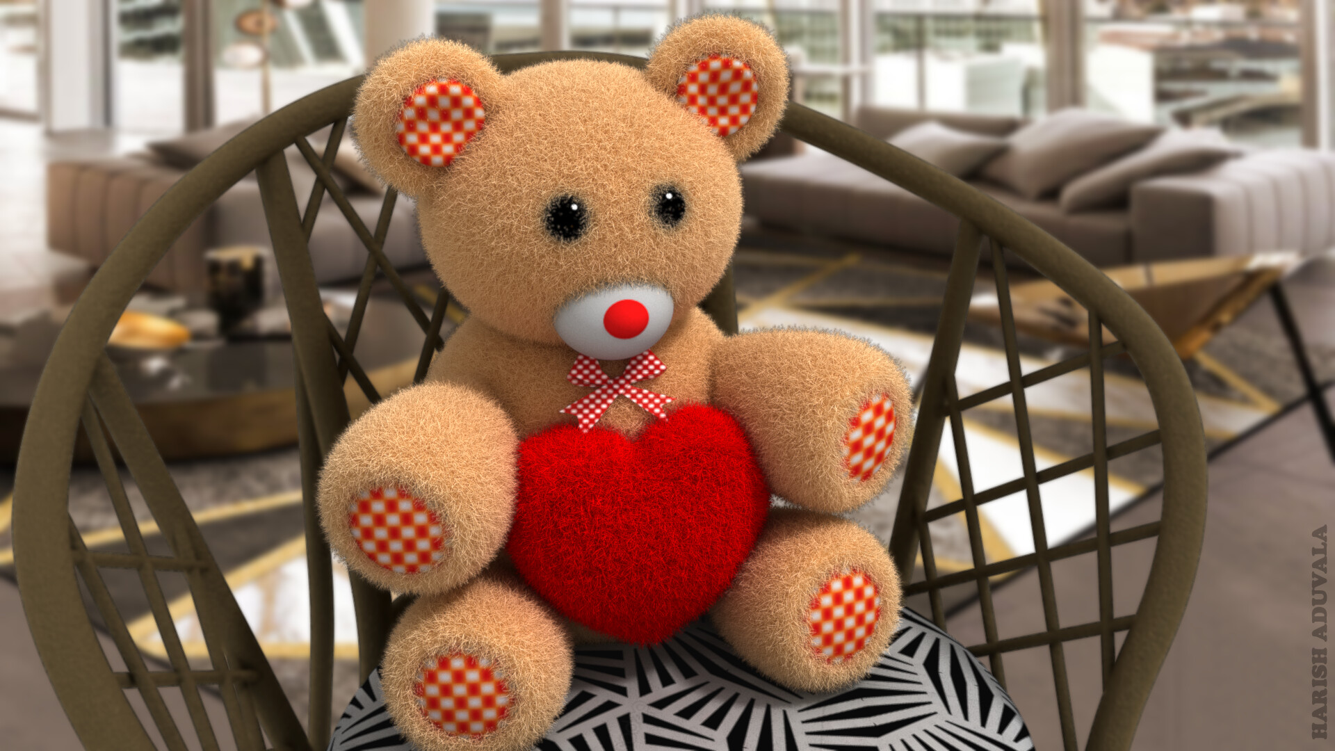 ArtStation - The Teddy Bear