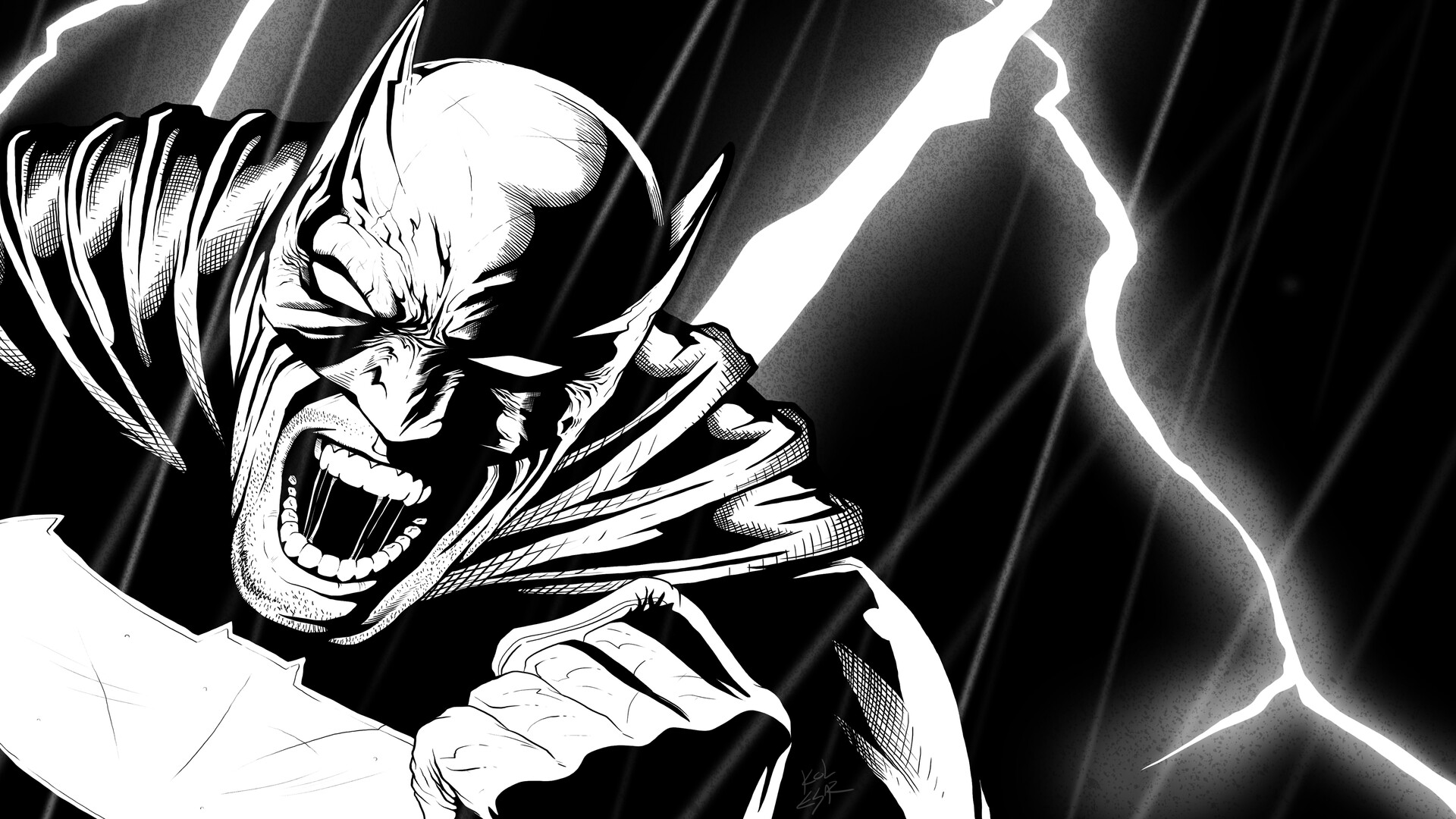 Jozef Kolesar Art - BATMAN goes MAD