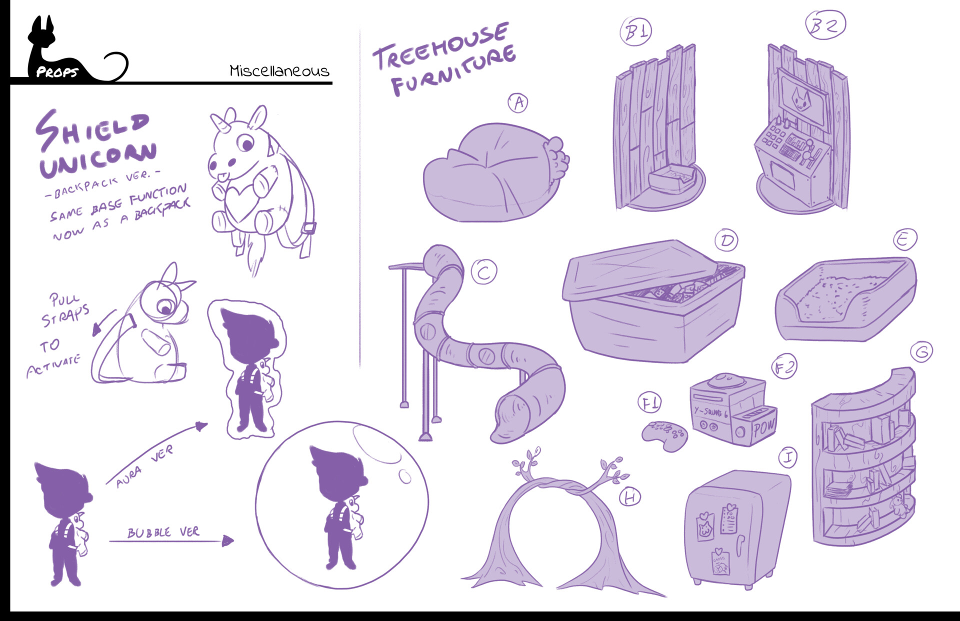 Allan Dattwyler - Miss Cheevus - Prop Design