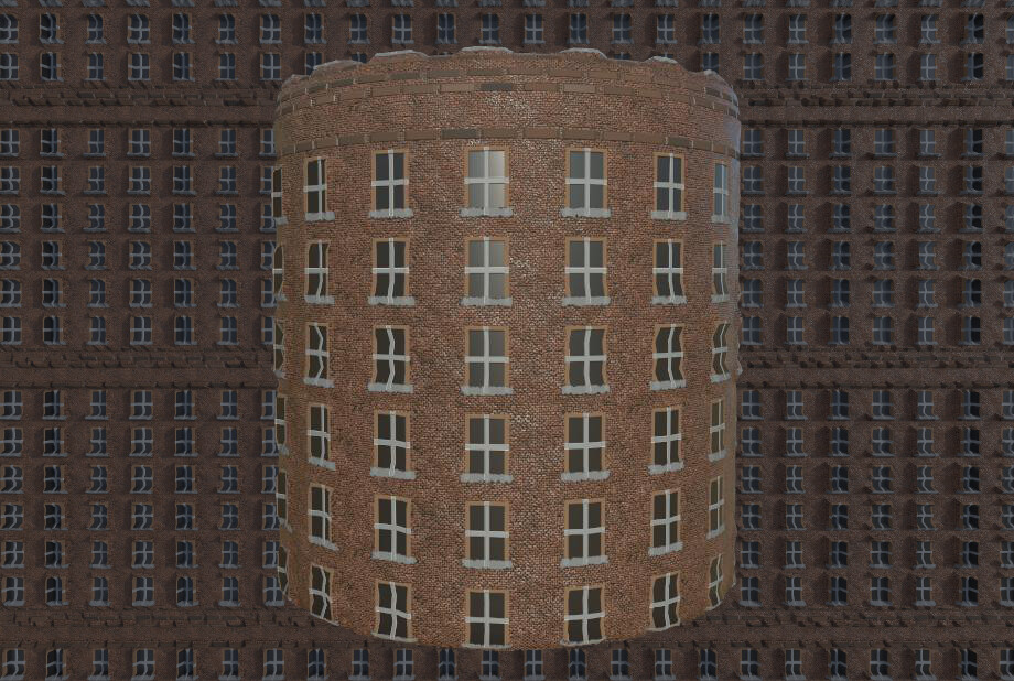 ArtStation - Apartment Building Substance Designer