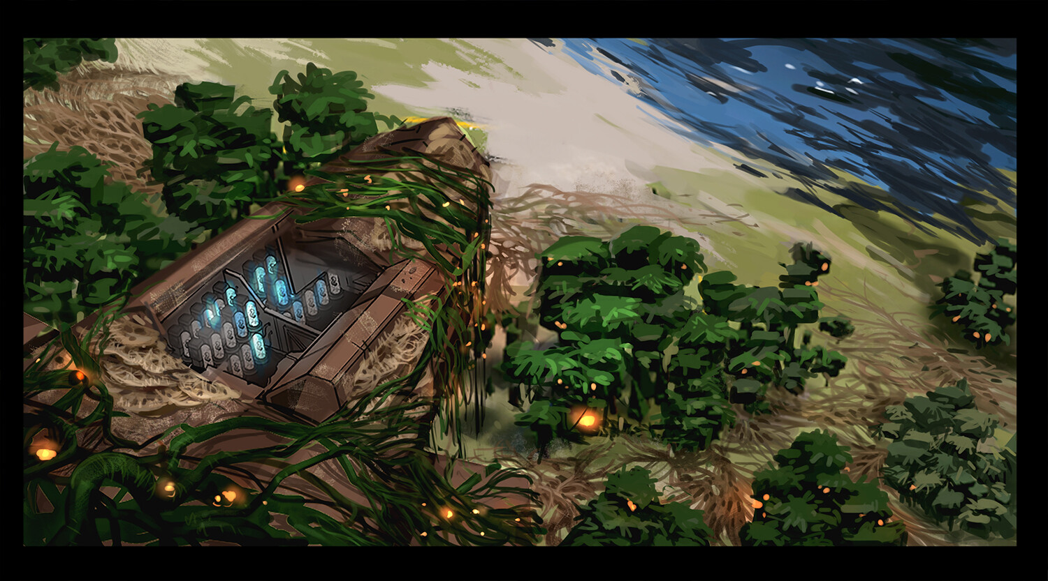 Xia Taptara (黄晓声) - Journey concept art