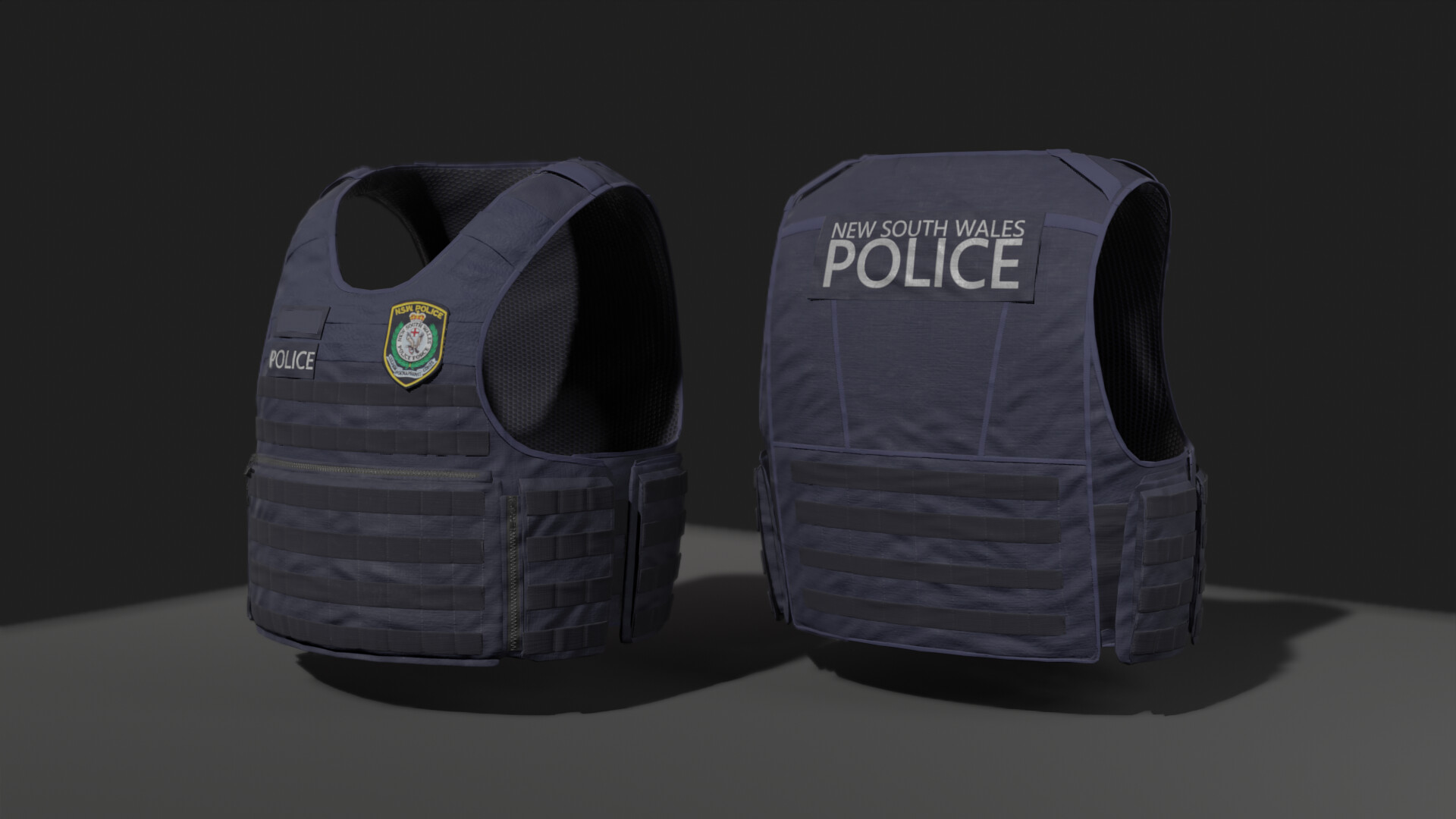 ArtStation - Various Police Vests