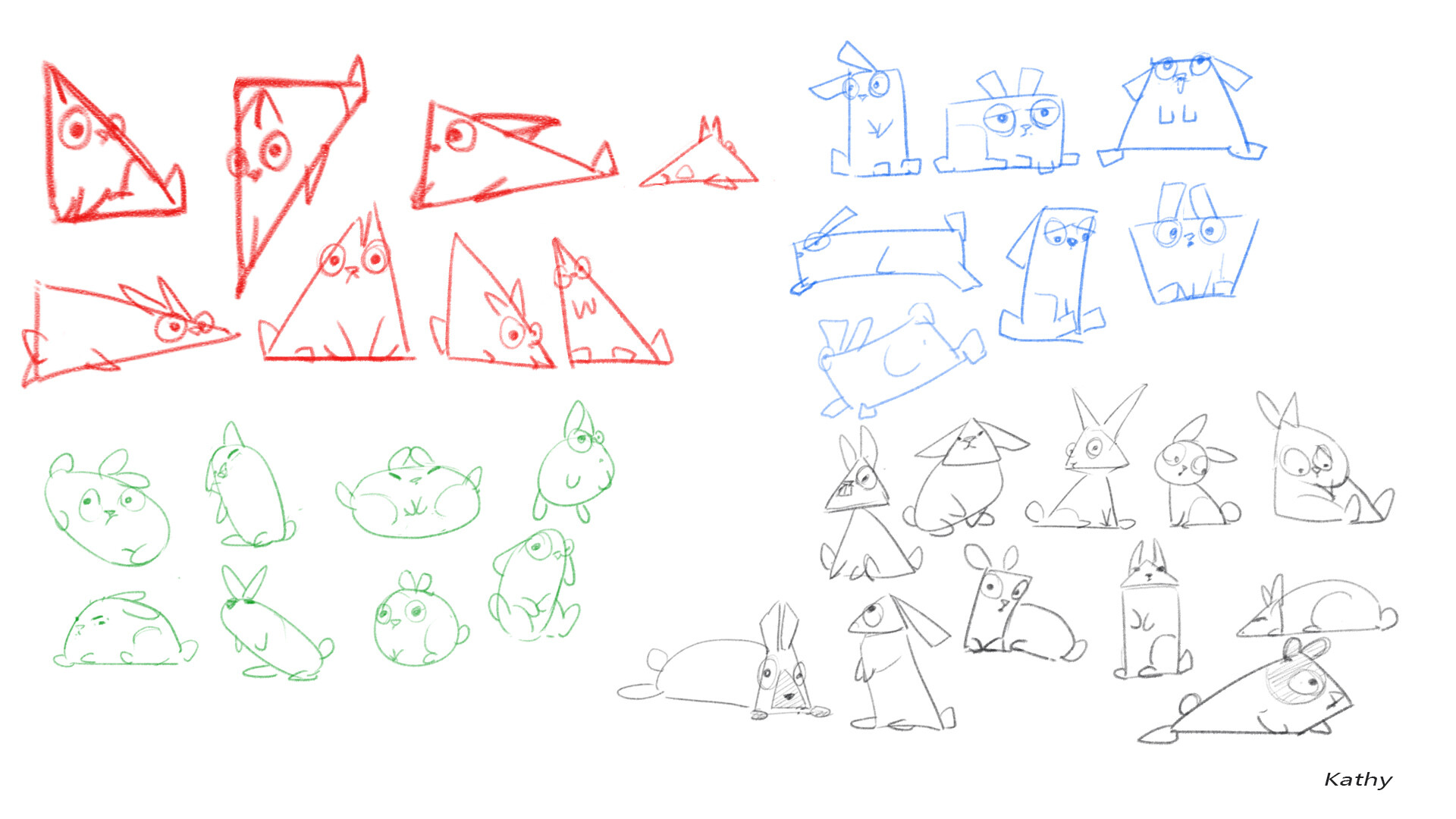 ArtStation - Bunny Shape exercise