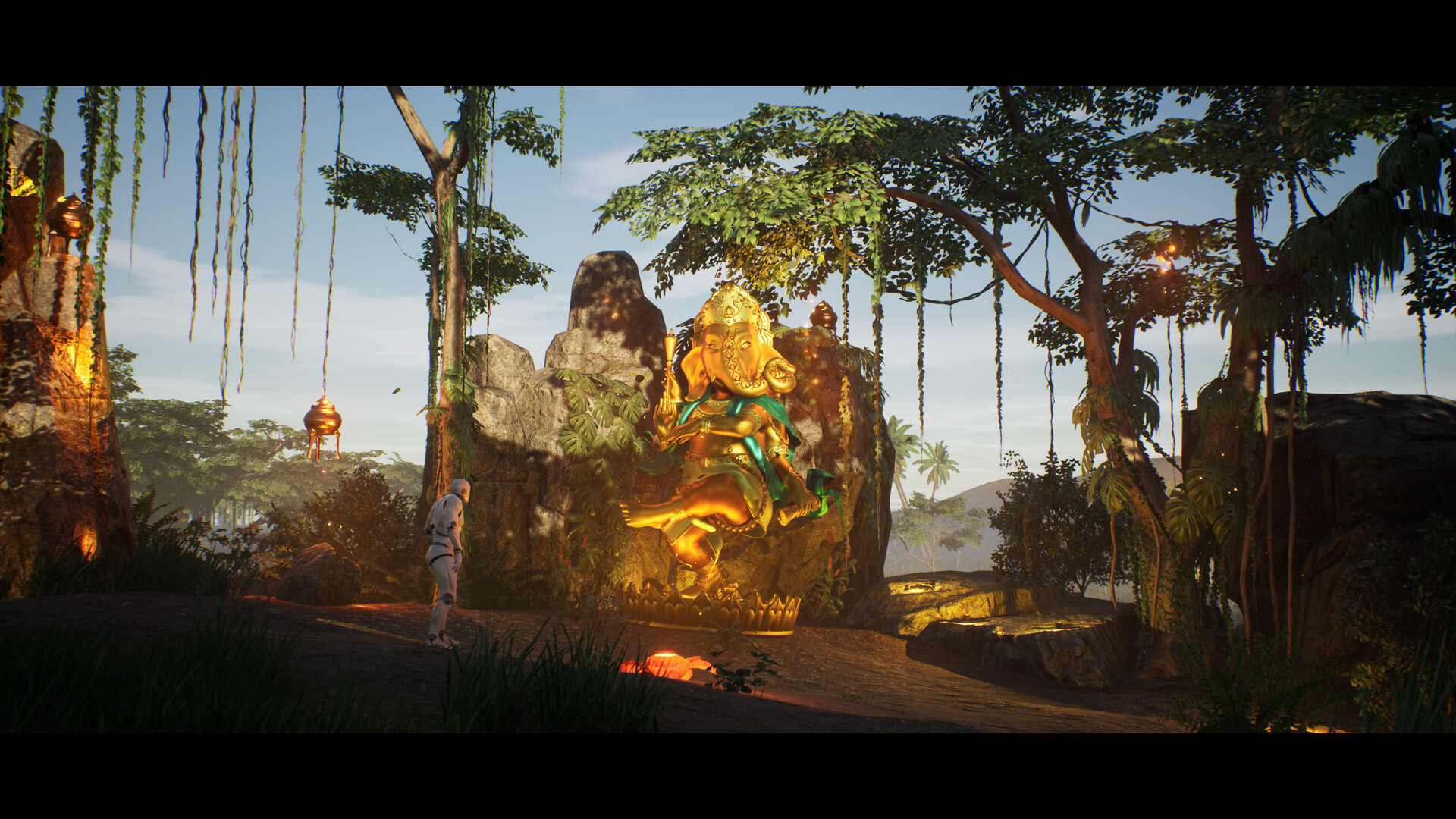 Praveen Kumar - Lord Ganesha In Forest Unreal Engine