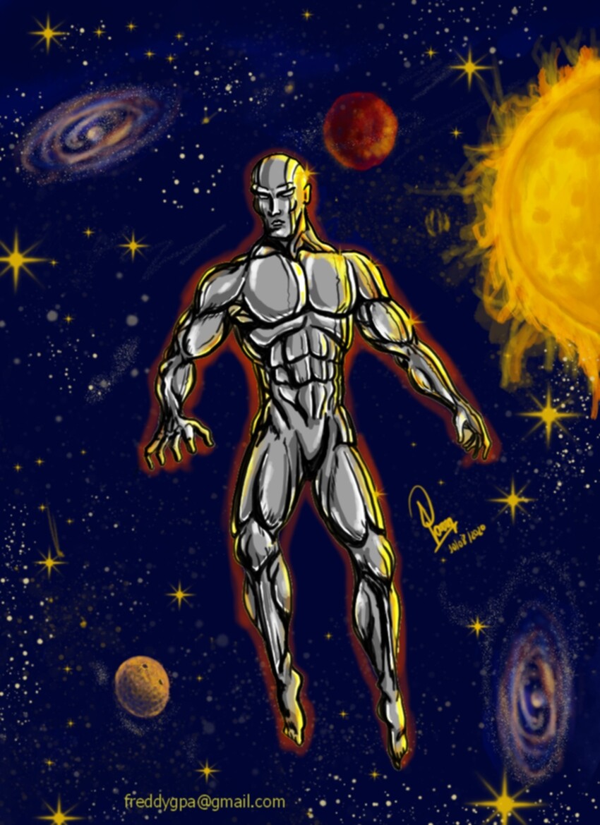 ArtStation - Cosmic man