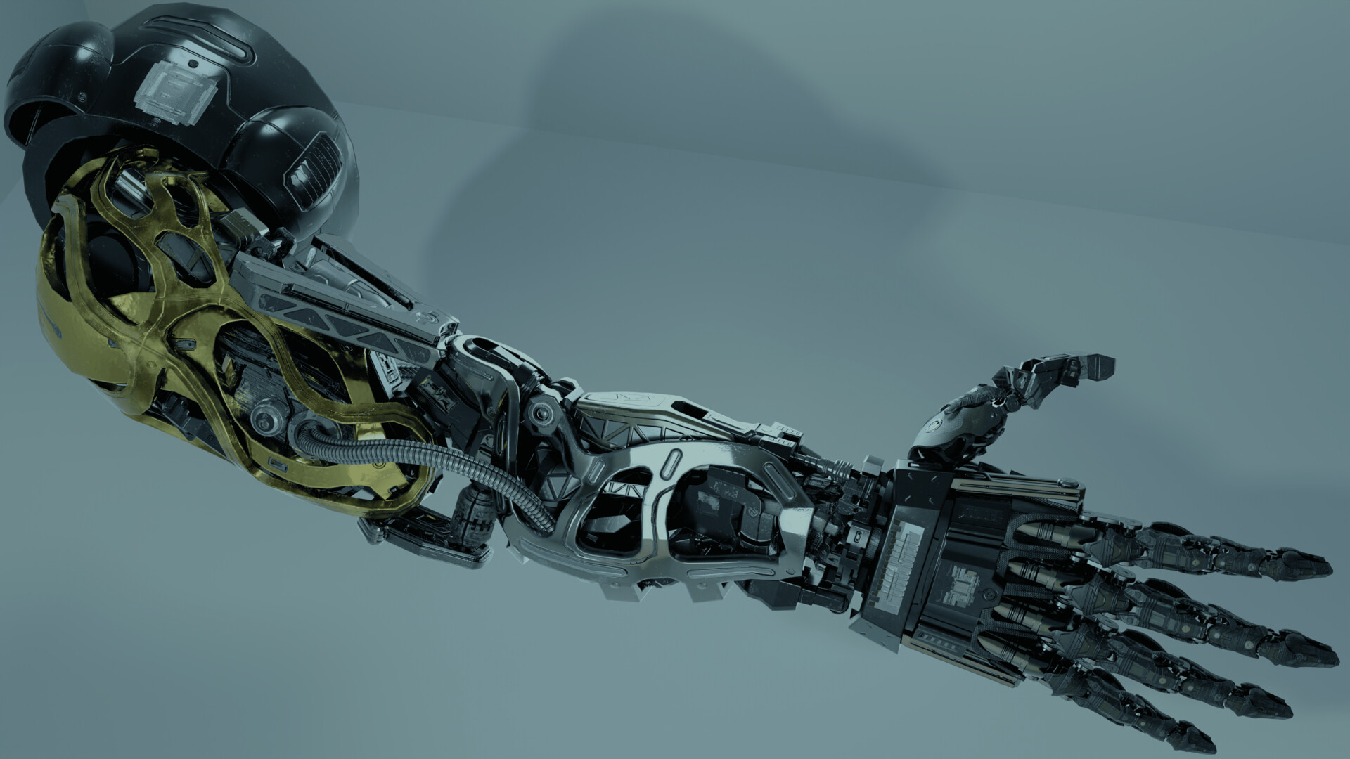 Raden Wijaya - Sci Fi Prosthetic Arm