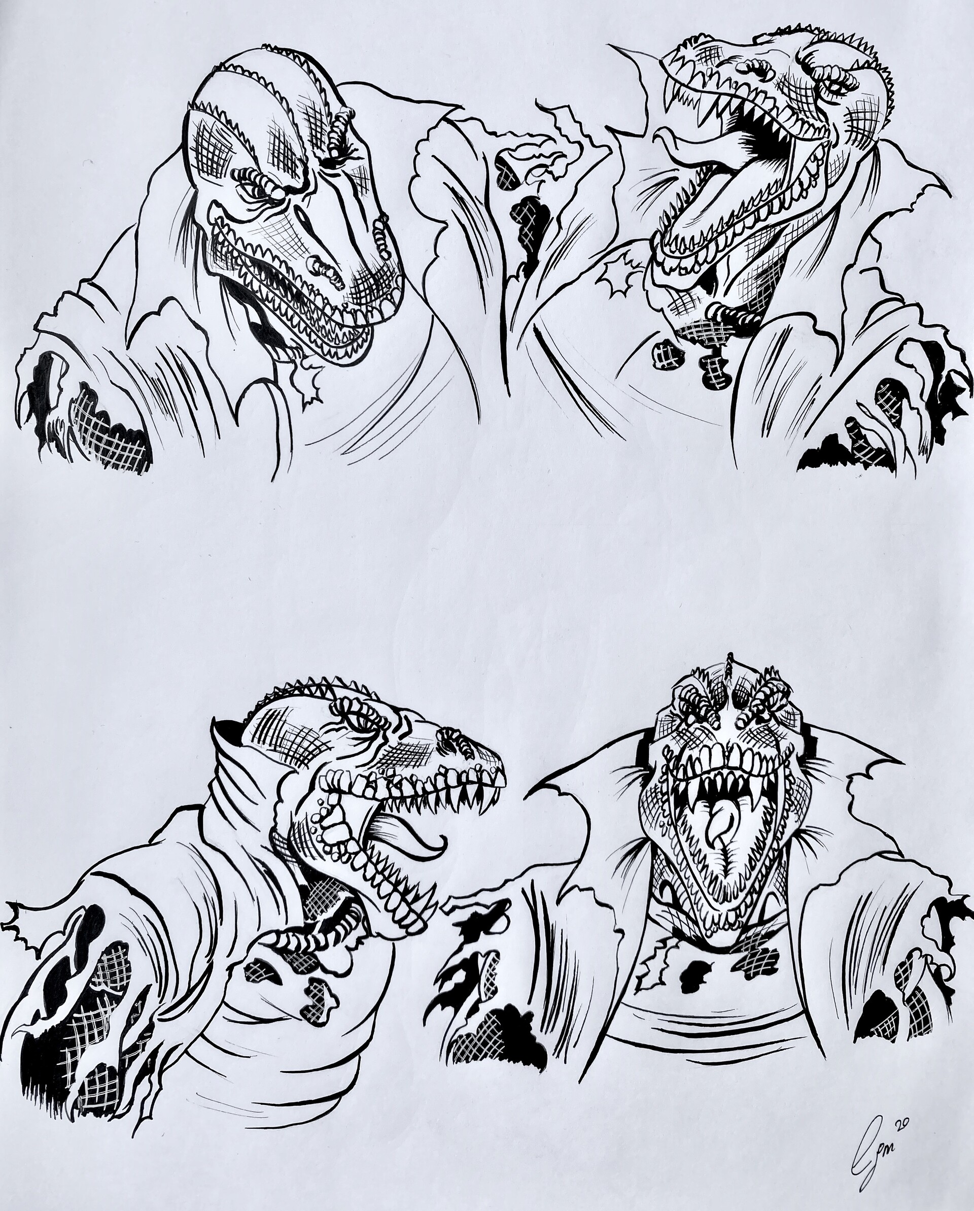colin merrick portfolio - The Lizard - Headshots
