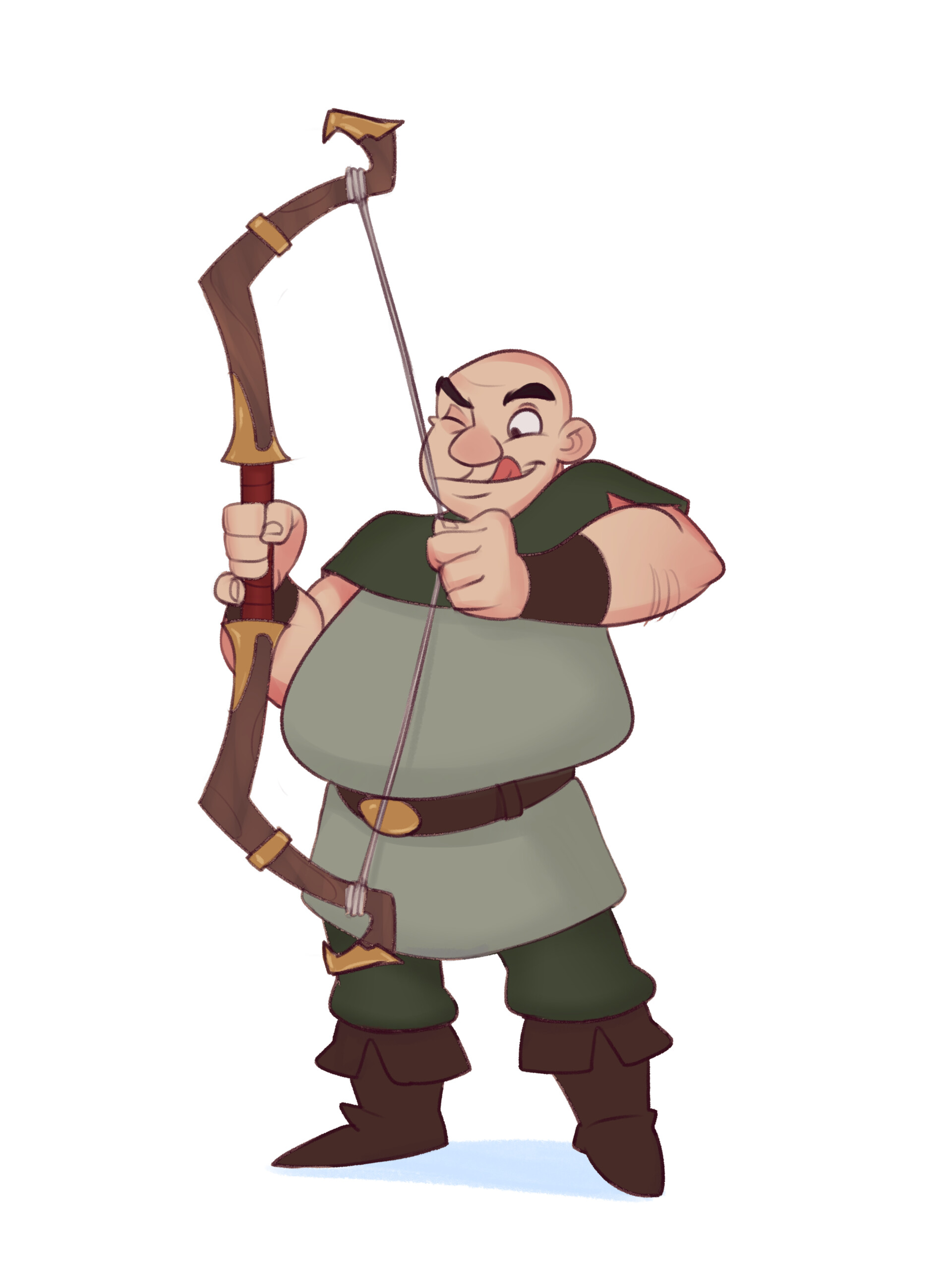 ArtStation - Archer with no skills