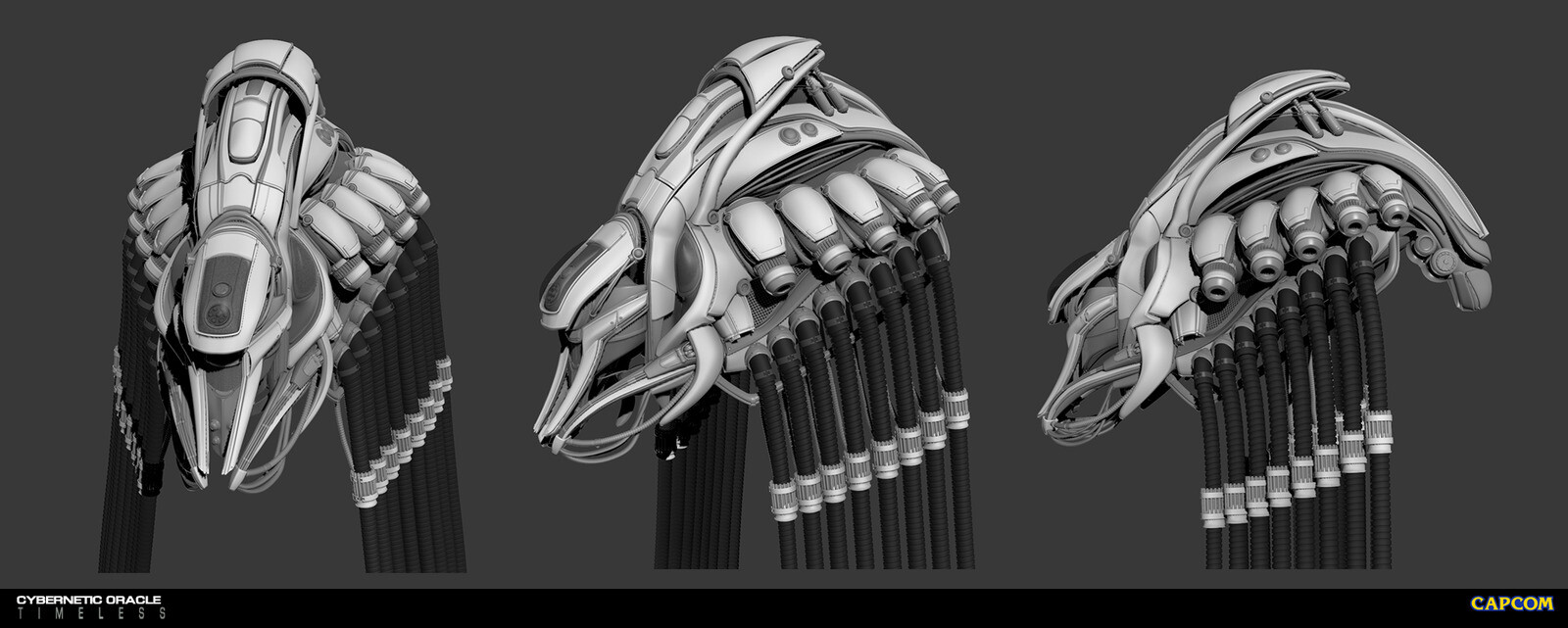 ArtStation - Cybernetic Helmet