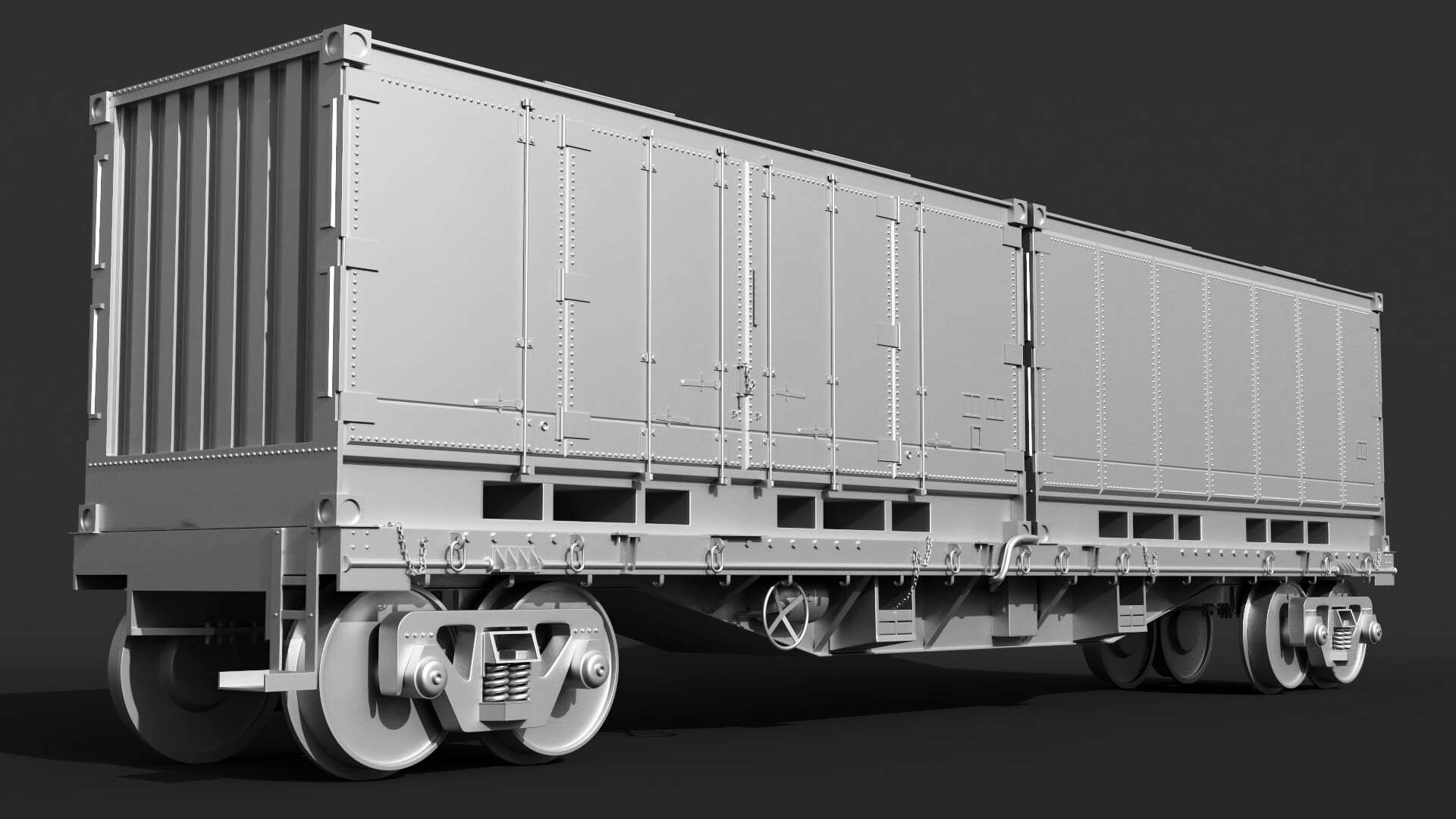 ArtStation - High-Poly Train Car