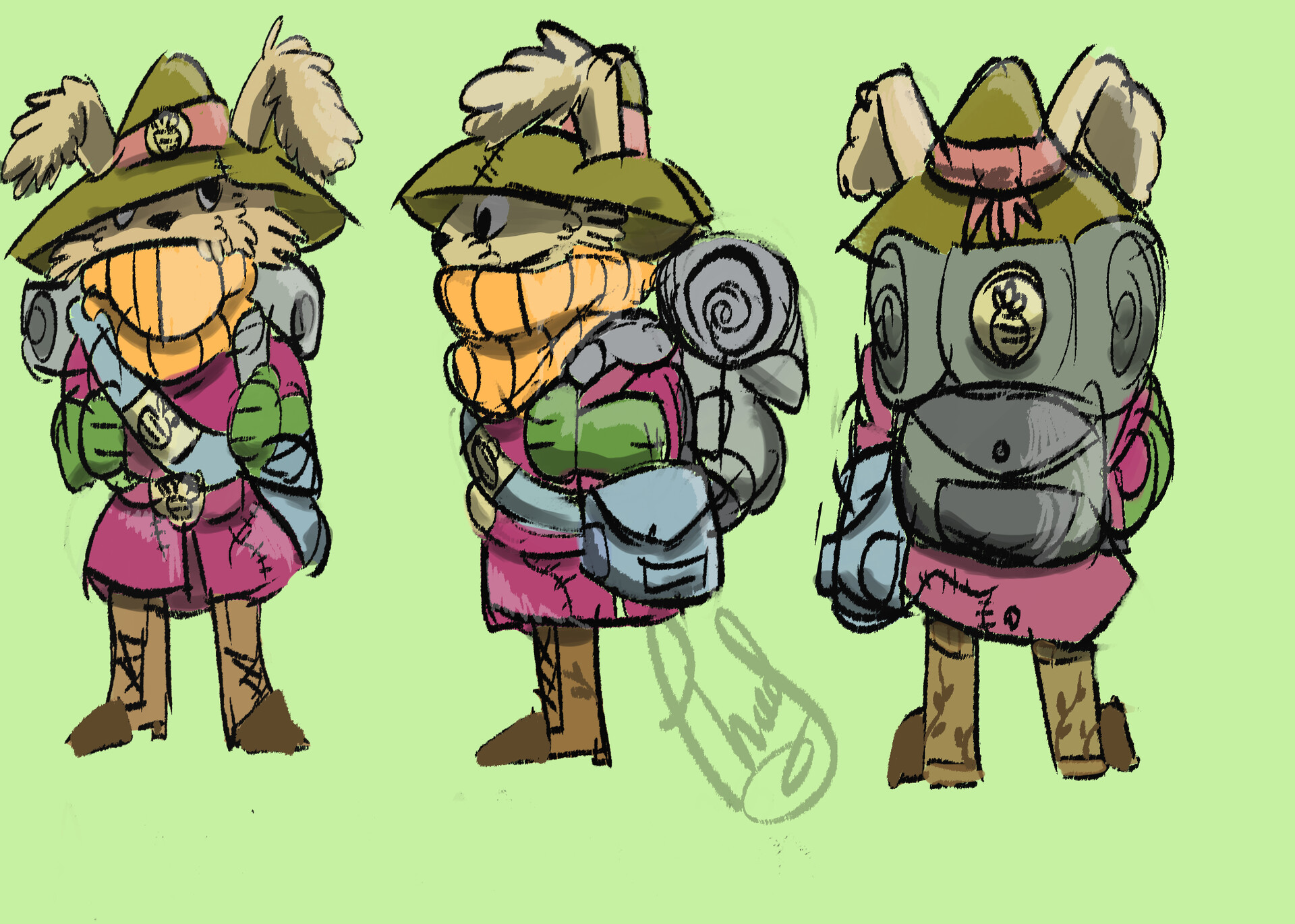 ArtStation - August the Rabbit