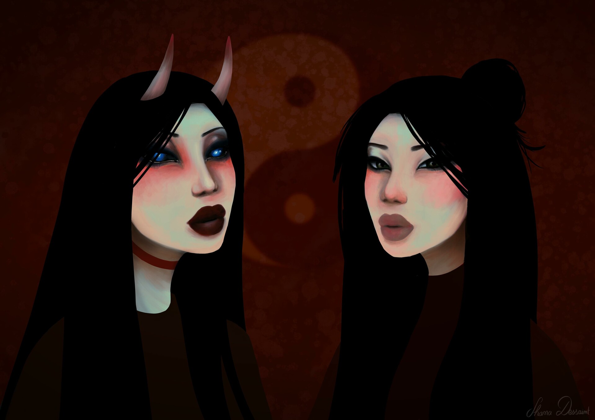 Shana Dessaint - Yin Yang girls