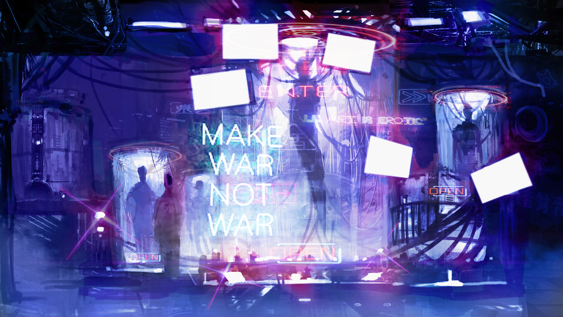 ArtStation - Cyberpunk Prison - prison interior