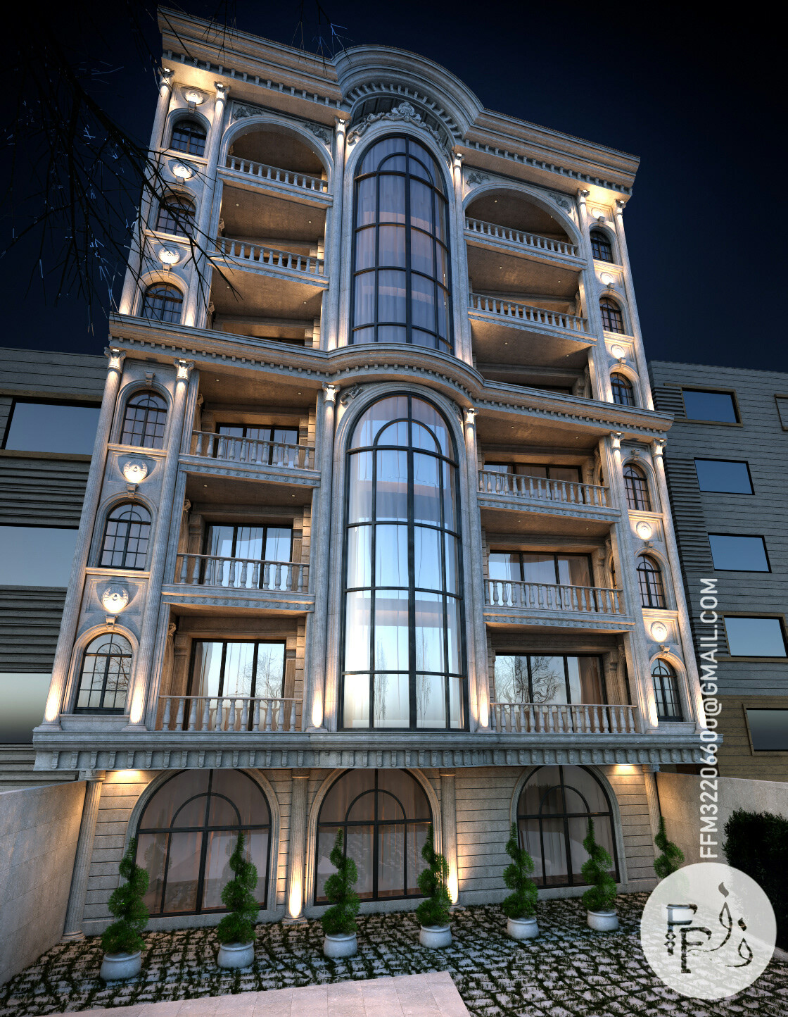ArtStation - classic facade