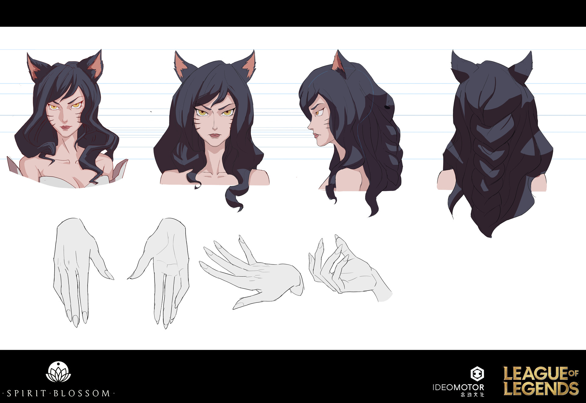IDEOMOTOR 念动 - Ahri of the Kin of the Stained Blade | Spirit Blossom ...