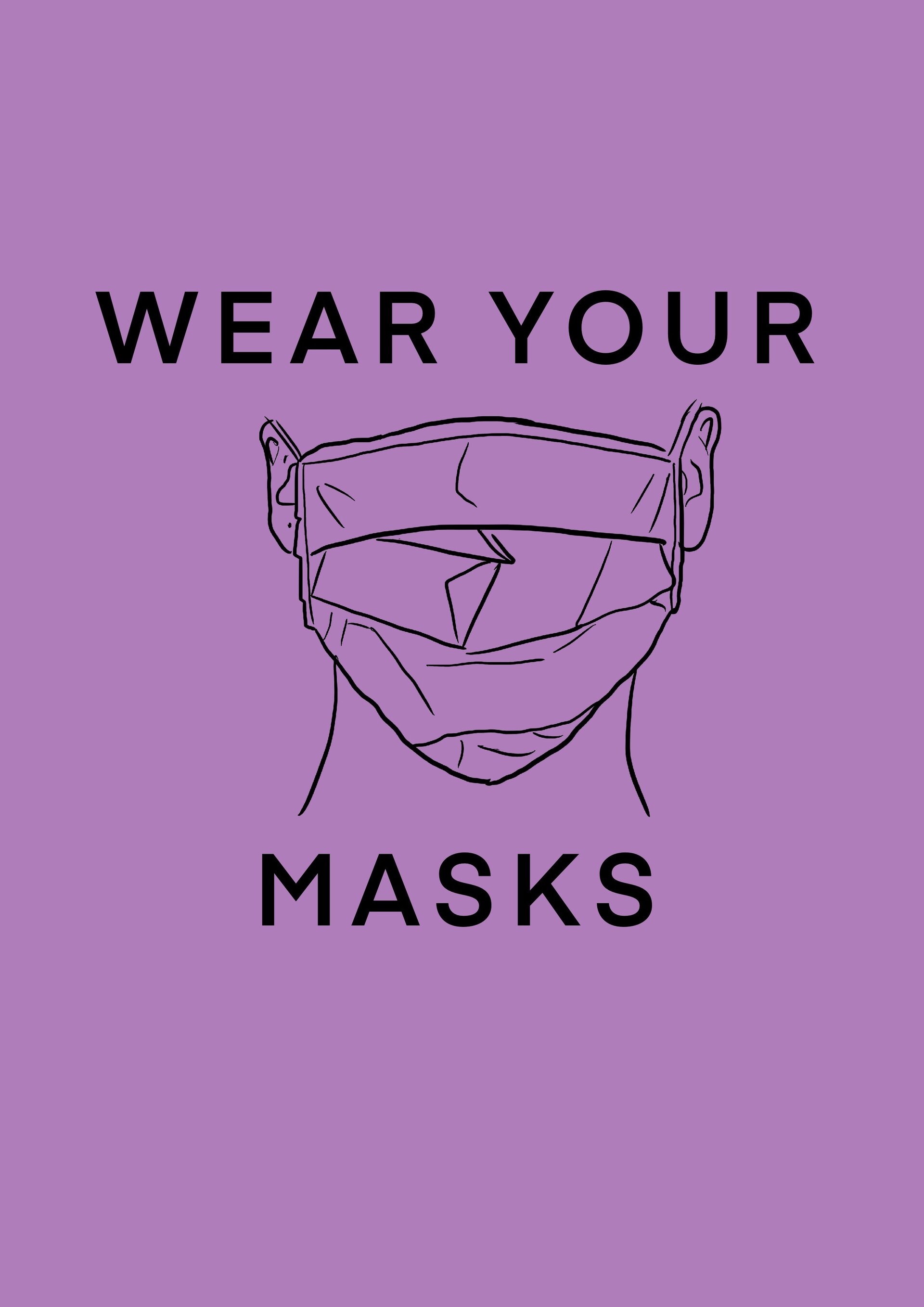 ArtStation - Wear Your Masks Design