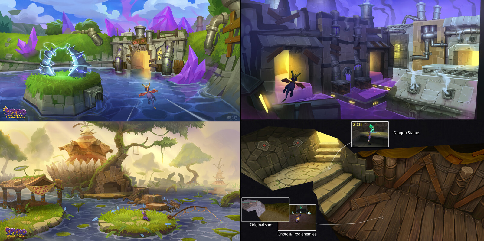 Didier Nguyen - Spyro Reignited Trilogy - Misty Bog & Wild Flight