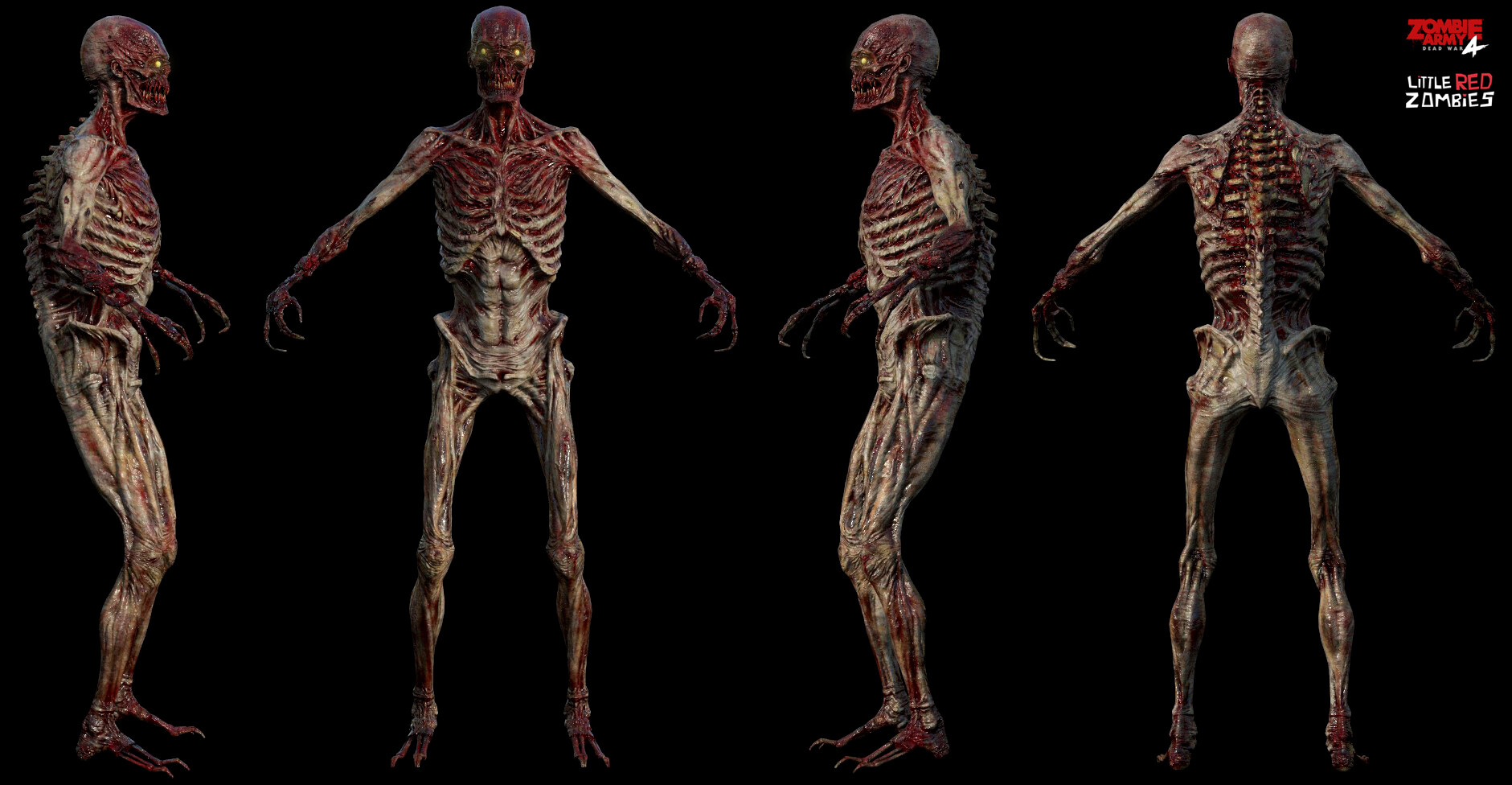 zombie skeleton creeper