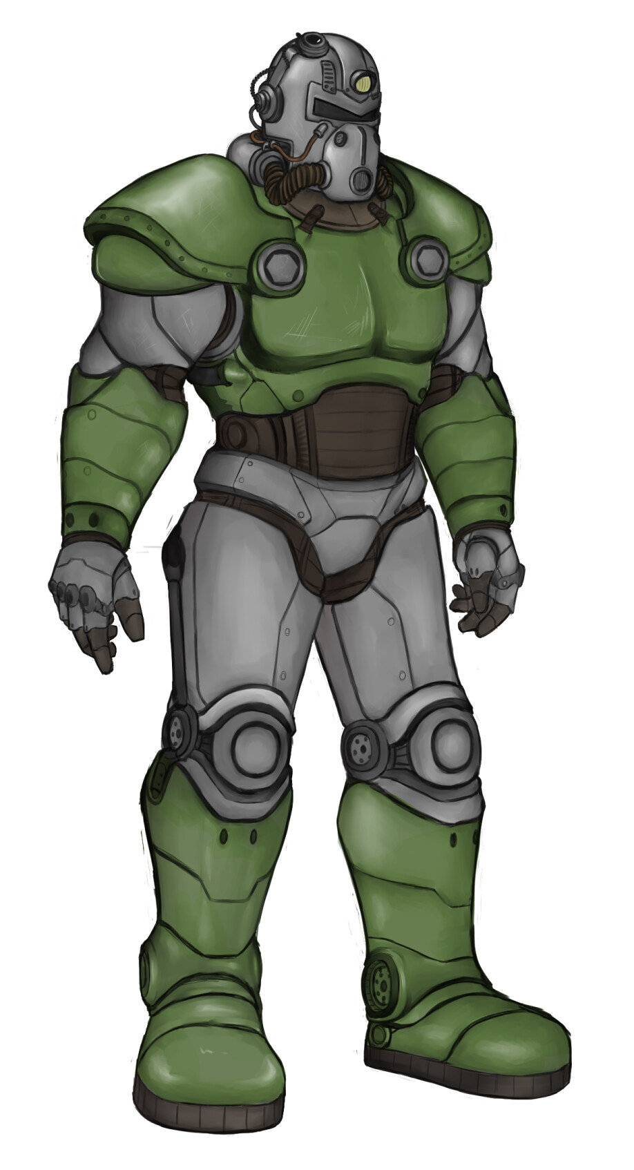 ArtStation - Fallout Power Armor