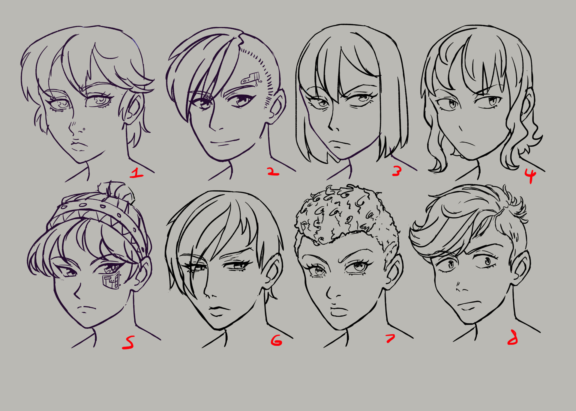 April Clement - Female Lead Character Concept Art